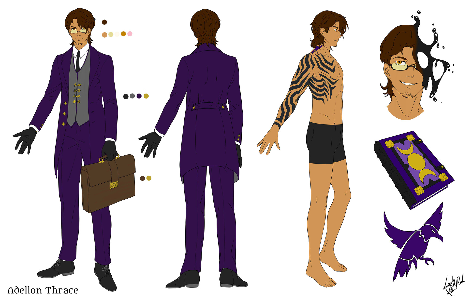 ArtStation - Character Sheet commission