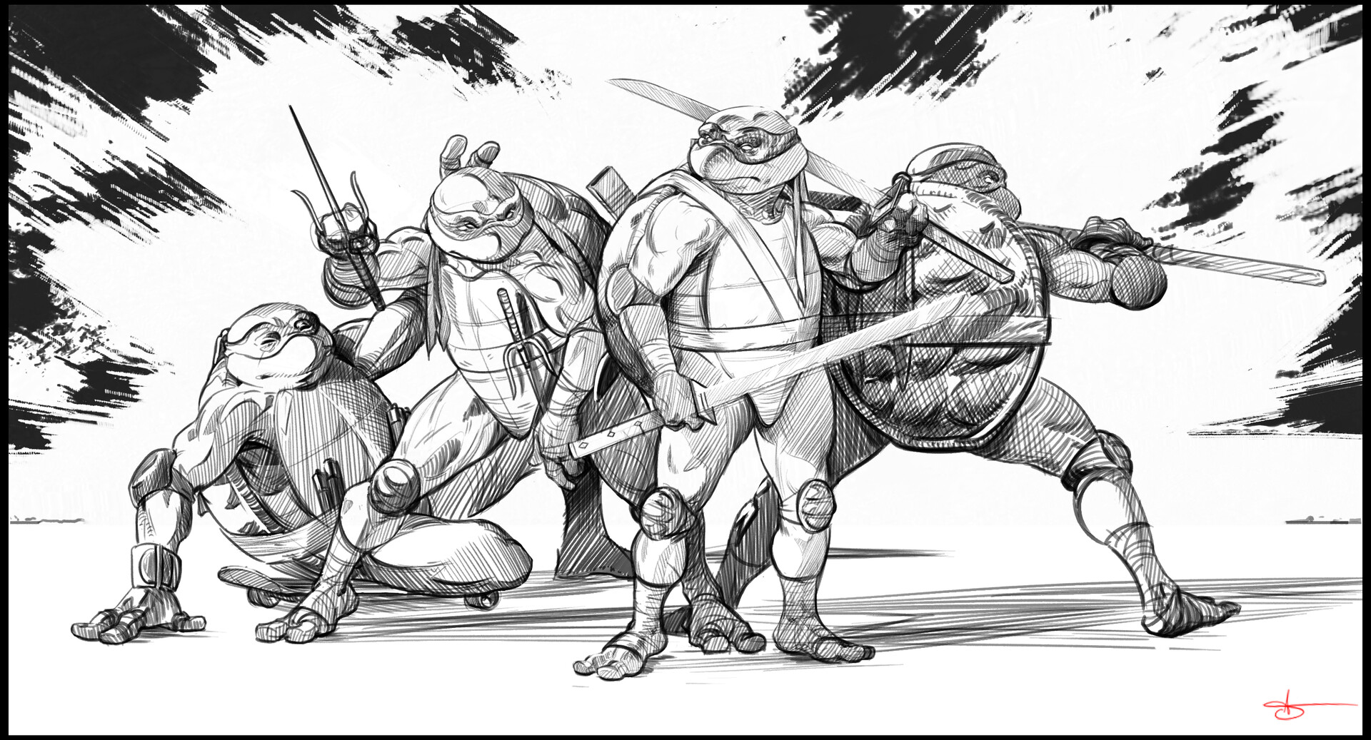 ArtStation - TMNT Tribute