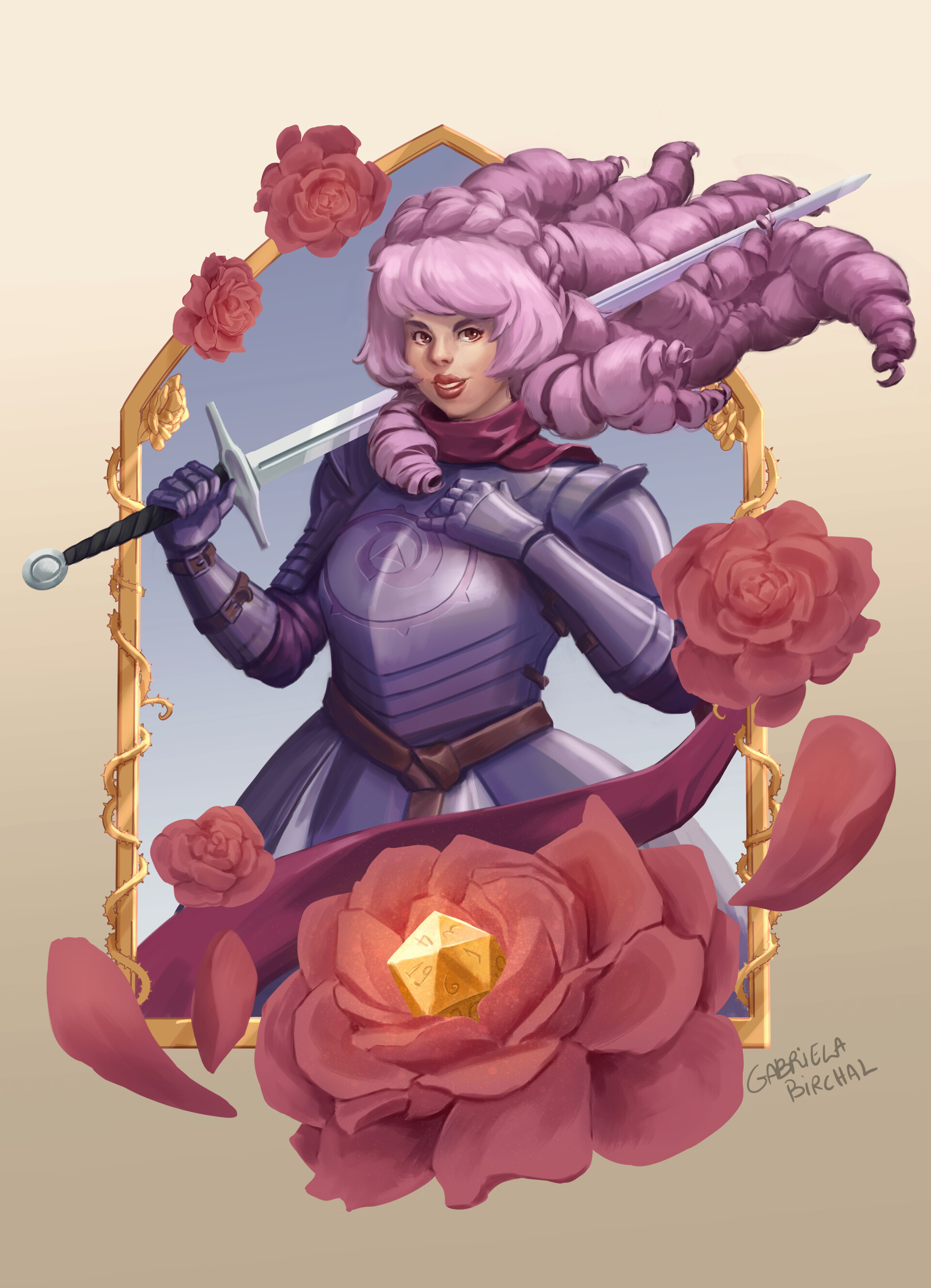 ArtStation - Battle Rose
