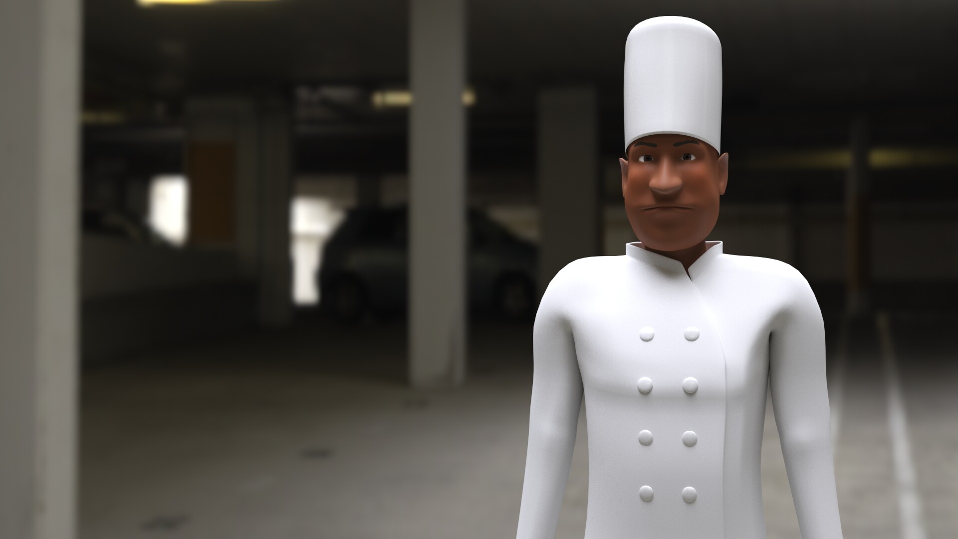 Daniel Stringer - Chef Training Character