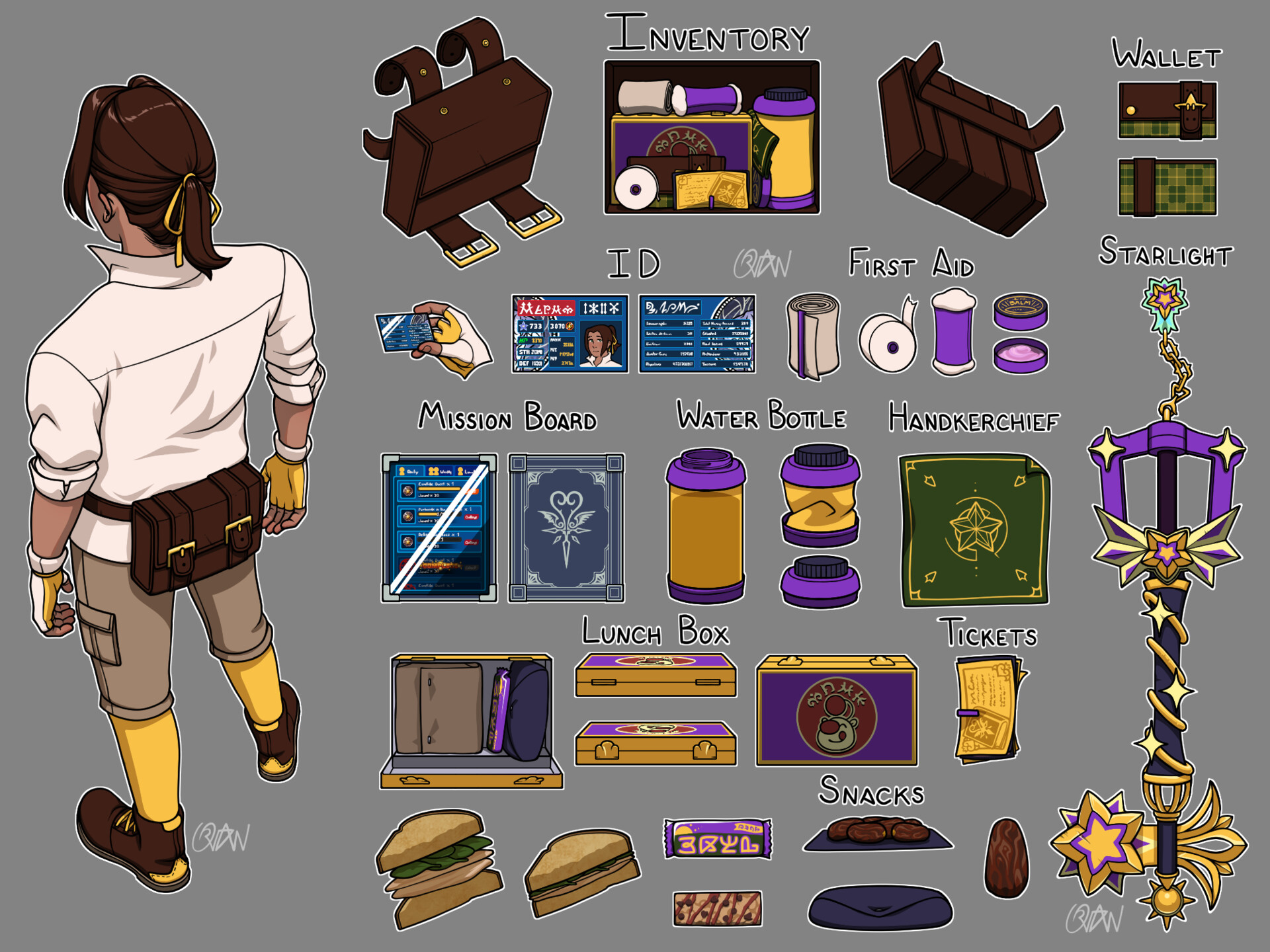 ArtStation - KHUX PC Reference Sheets