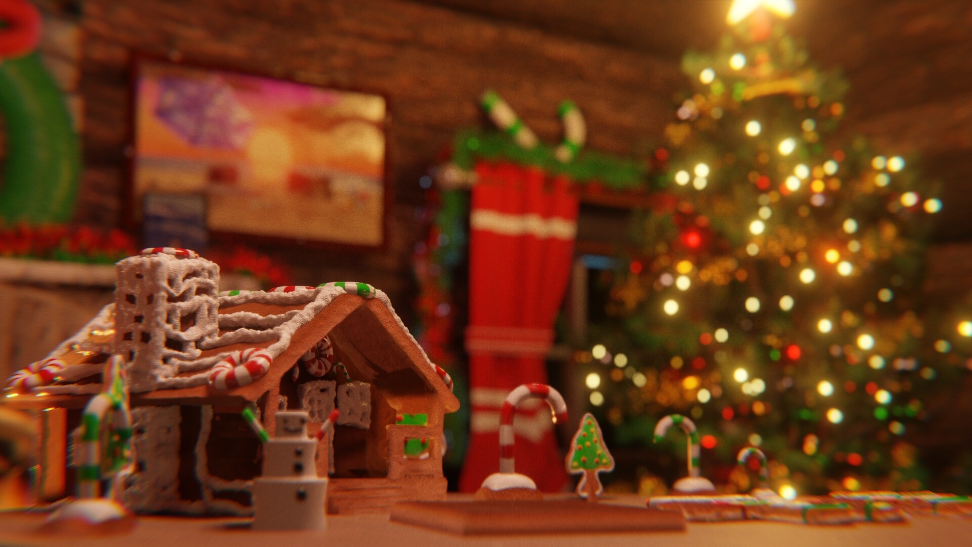 Rafael Dimaranan - GingerBreak Scene