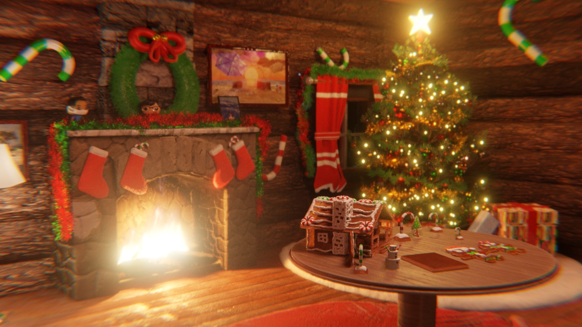 Rafael Dimaranan - GingerBreak Scene