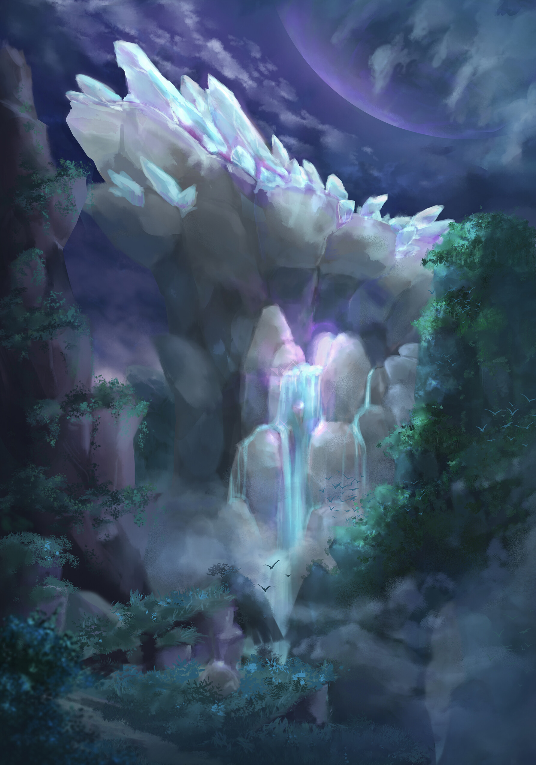 ArtStation - Fantasy scenery