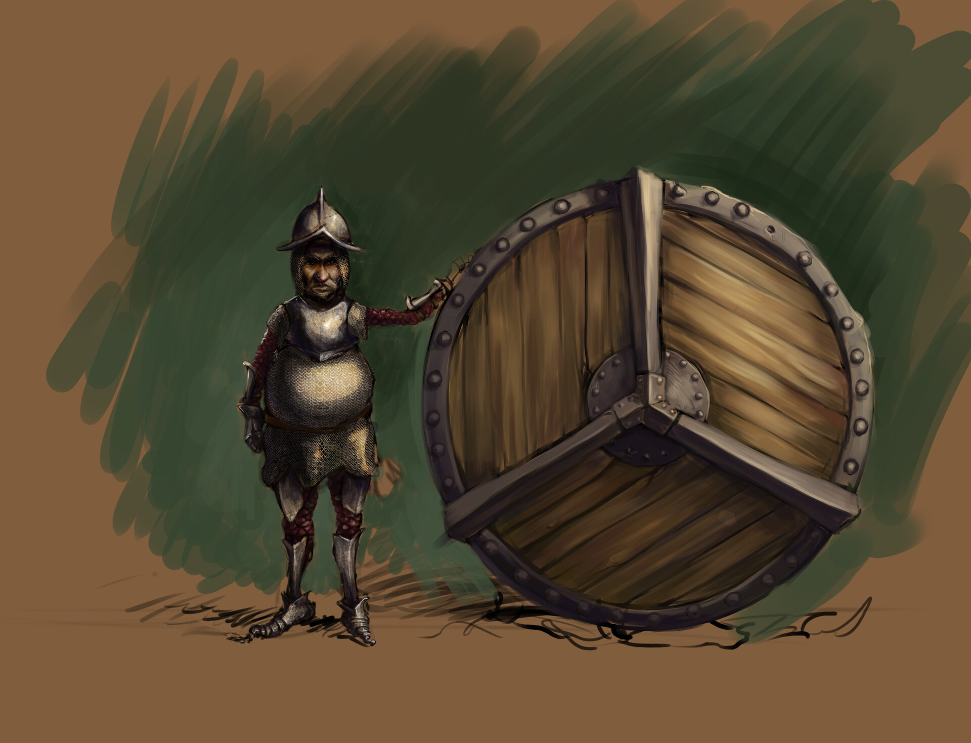 ArtStation - Shield Knight