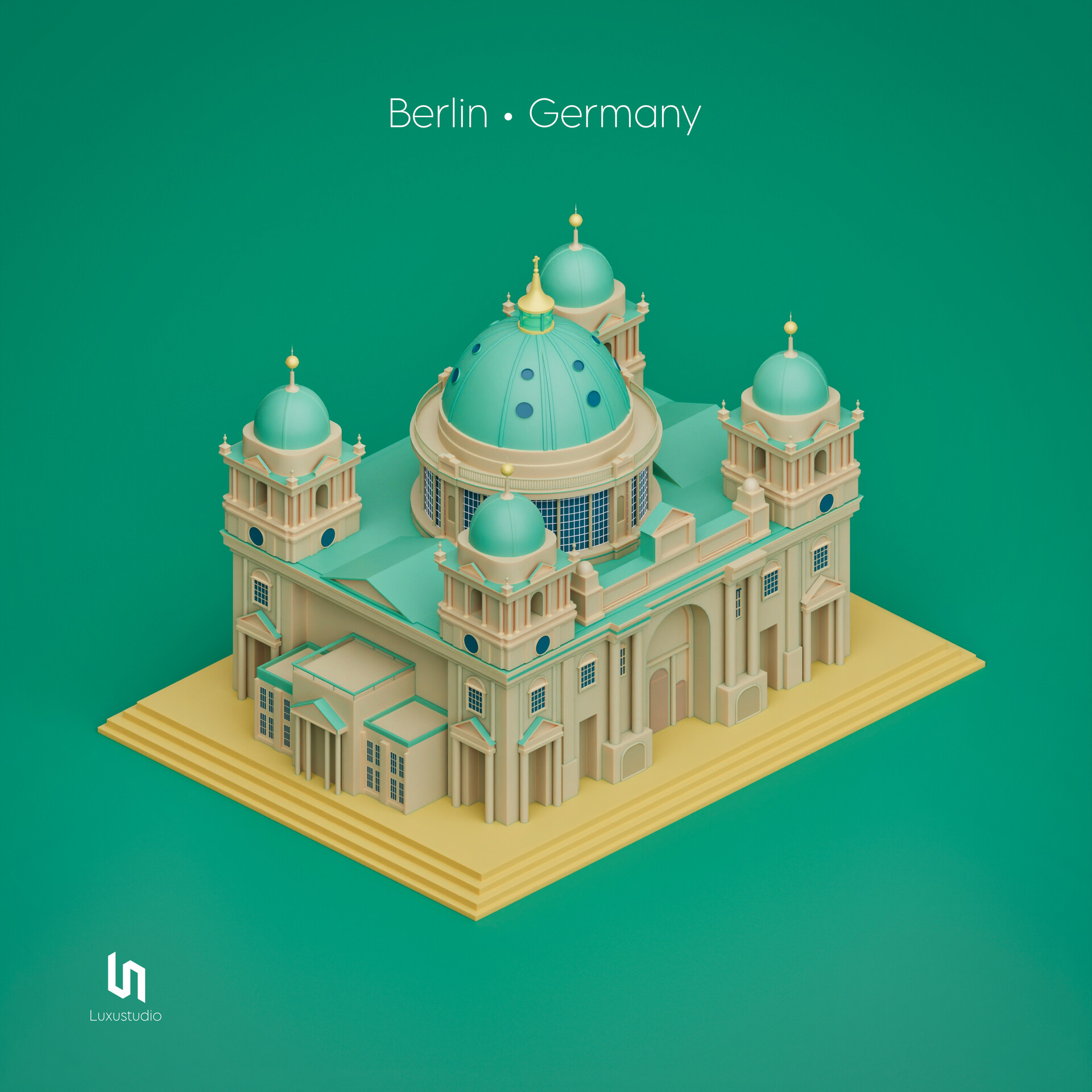 ArtStation - Berlin, Germany - 3D Low-poly