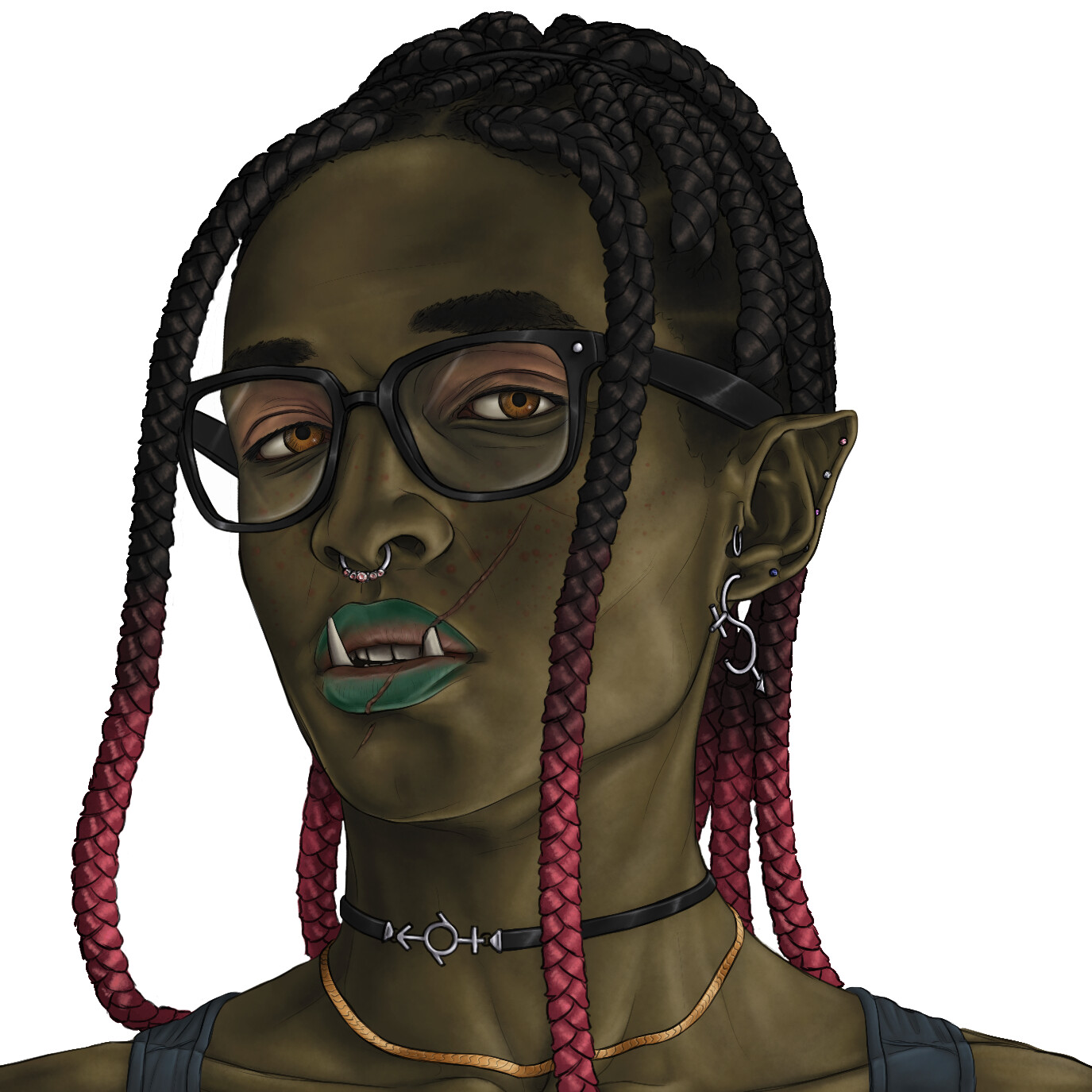 ArtStation - Modern Orc Portrait