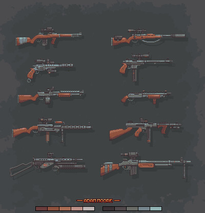 Pixel Art — World War 2 Tacticool by Adam Moore — ProUser.Me