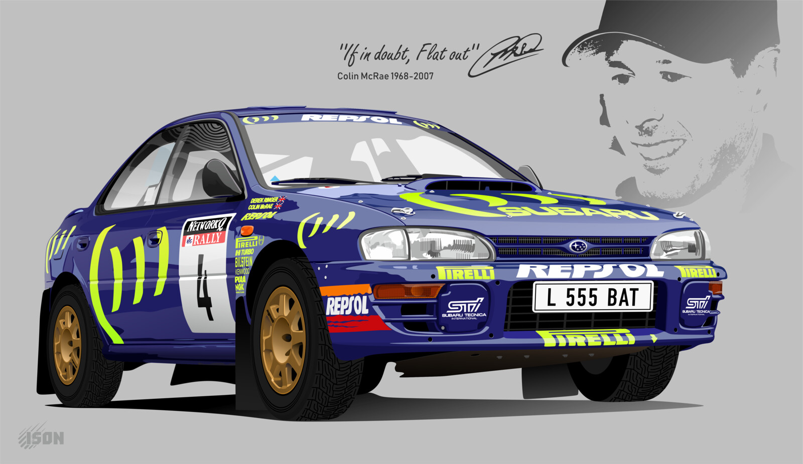 Vyacheslav Root - Subaru Impreza STI Colin McRae (World Rally Championship)