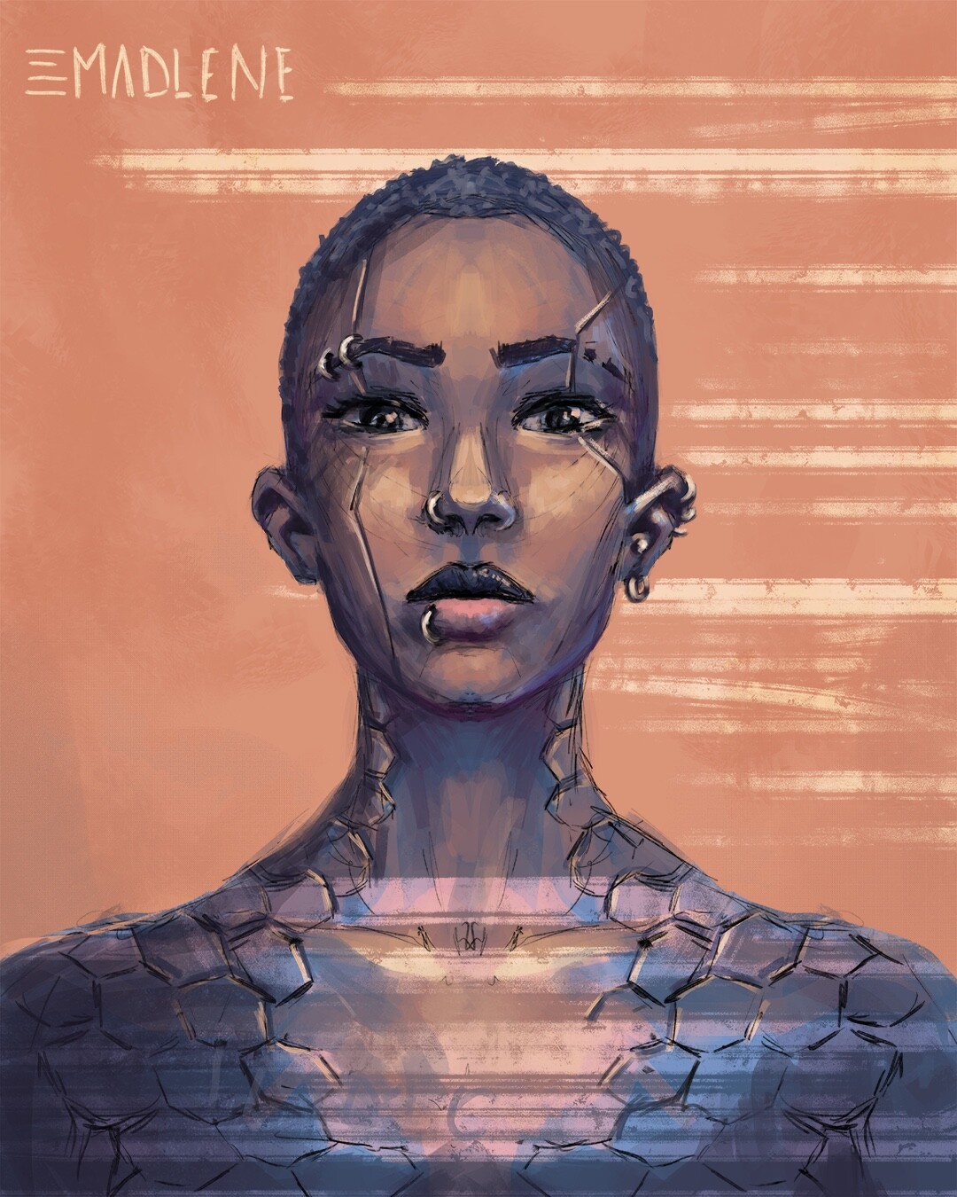 ArtStation - Just another portrait of my OC