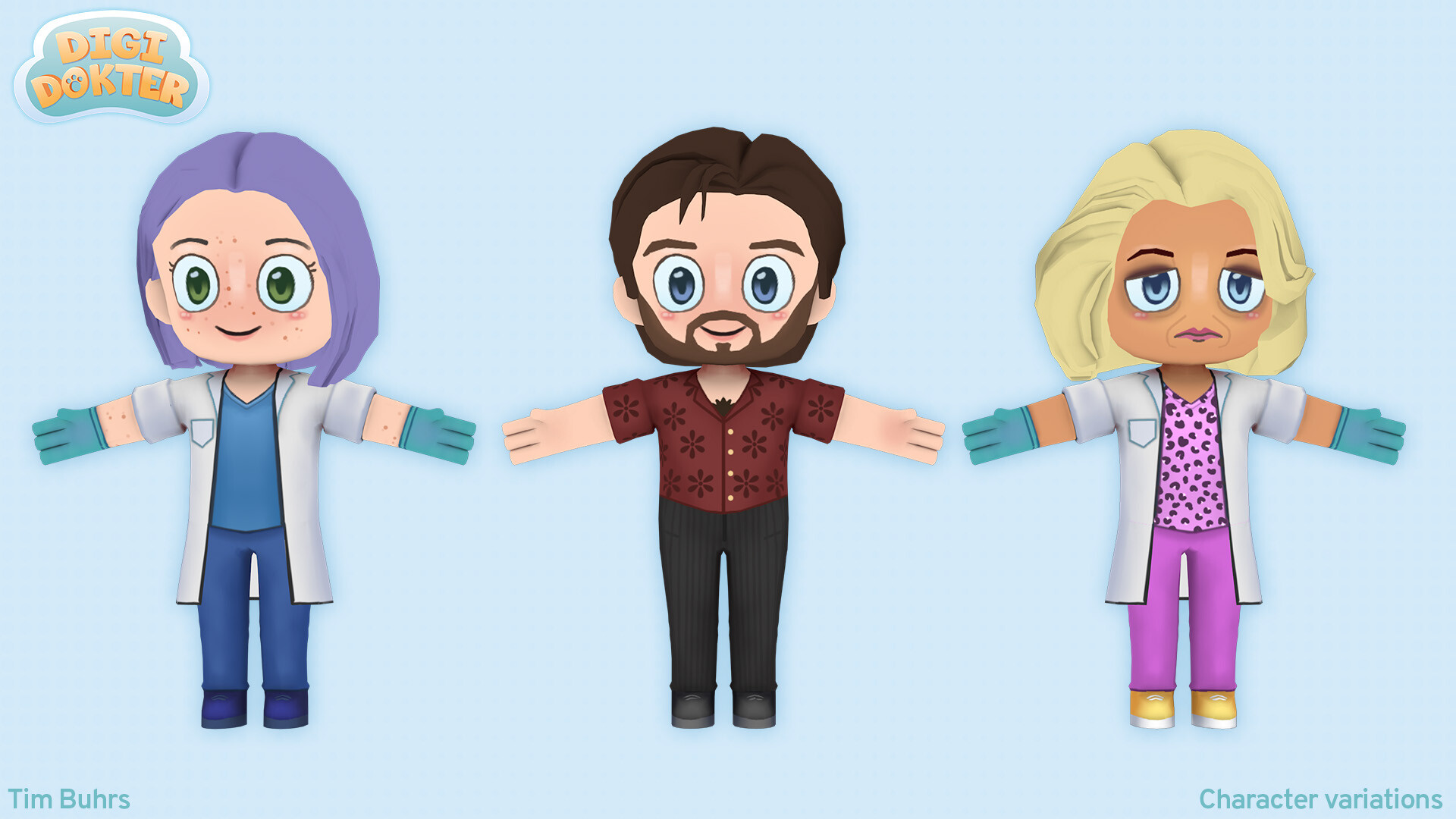 ArtStation - Costum Character Creator (Unity)