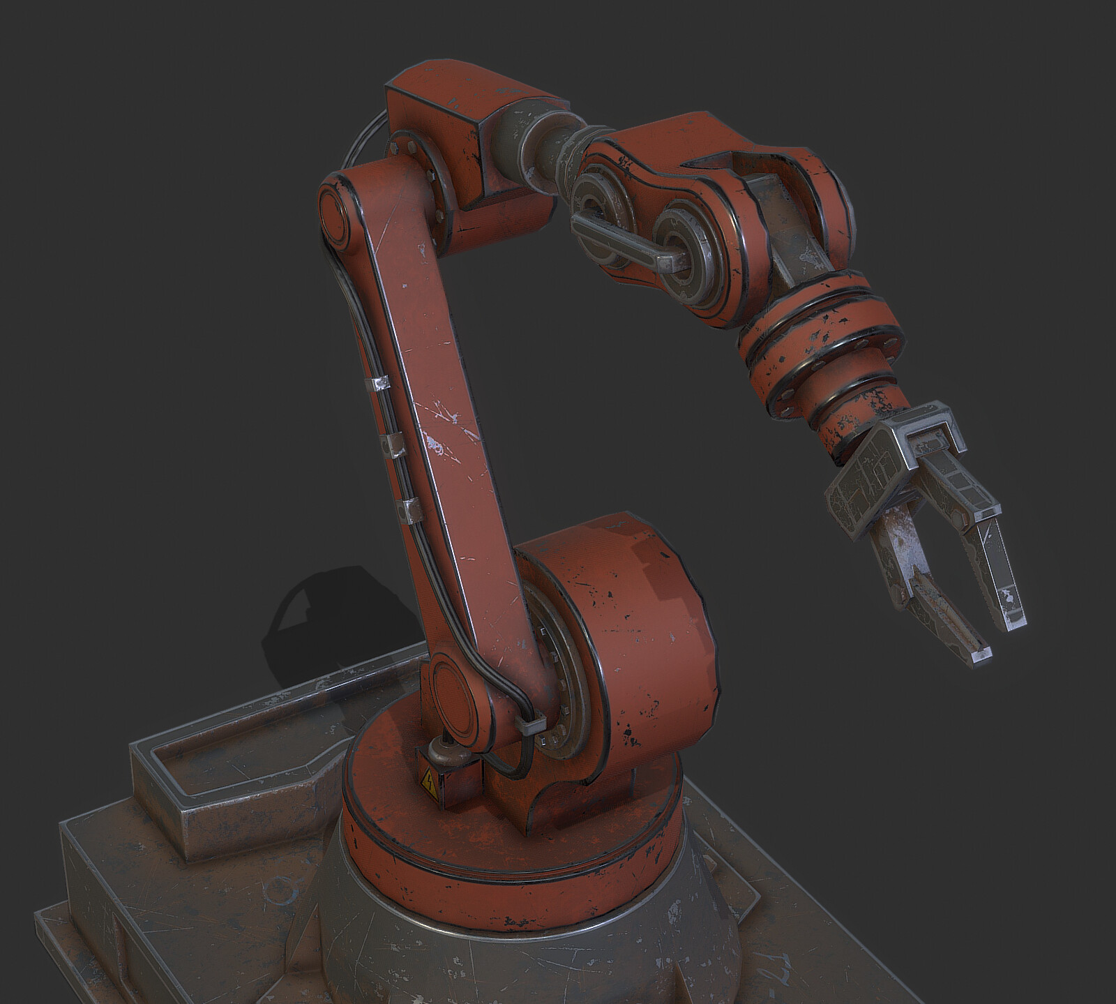 ArtStation - 3D Industrial Mechanical Arm