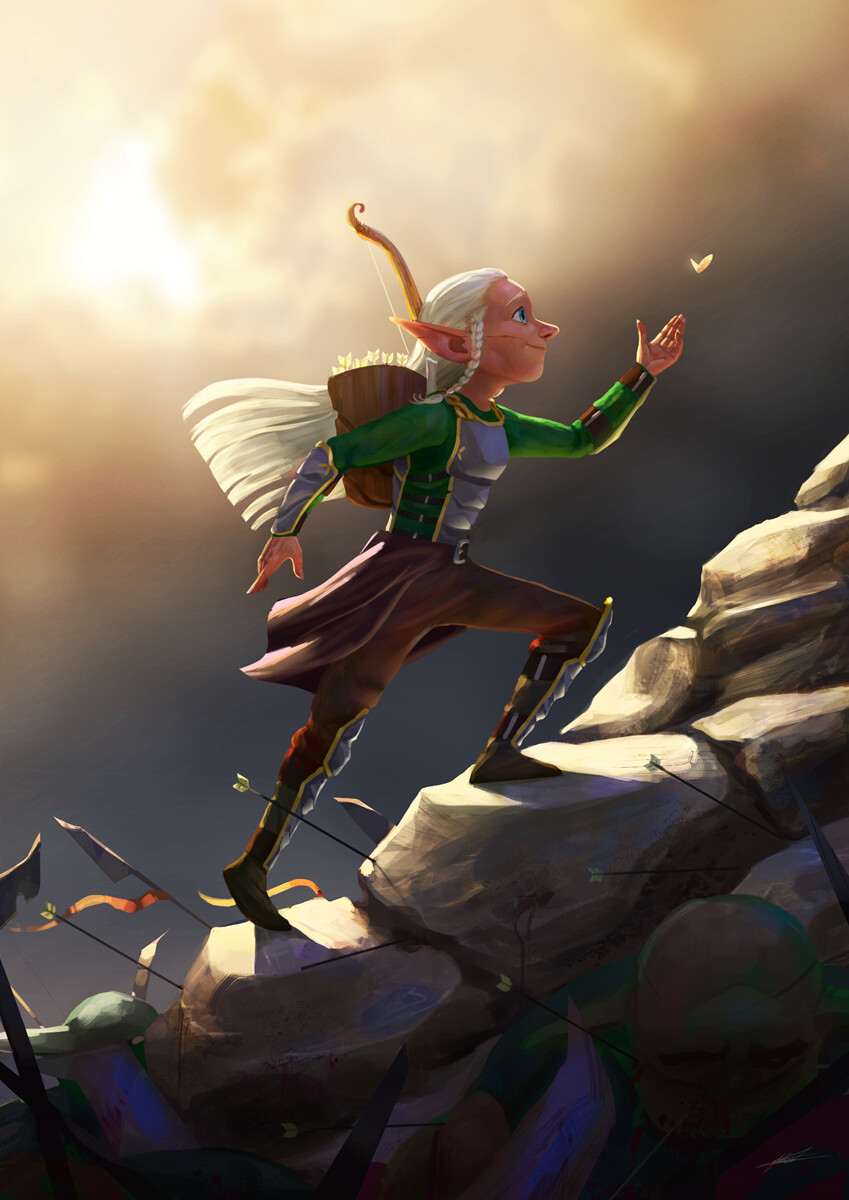 ArtStation - Legolas Greenleaf