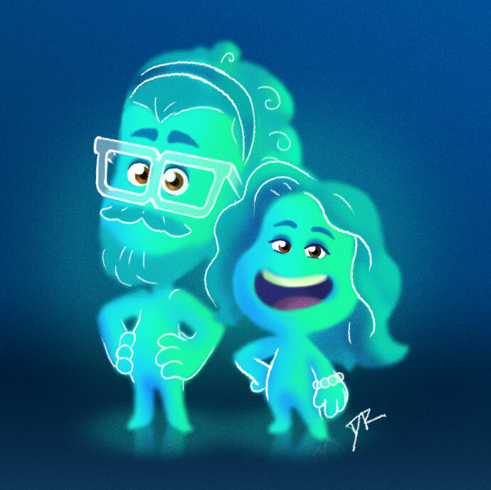 ArtStation - Pixar's Soul Soulsona