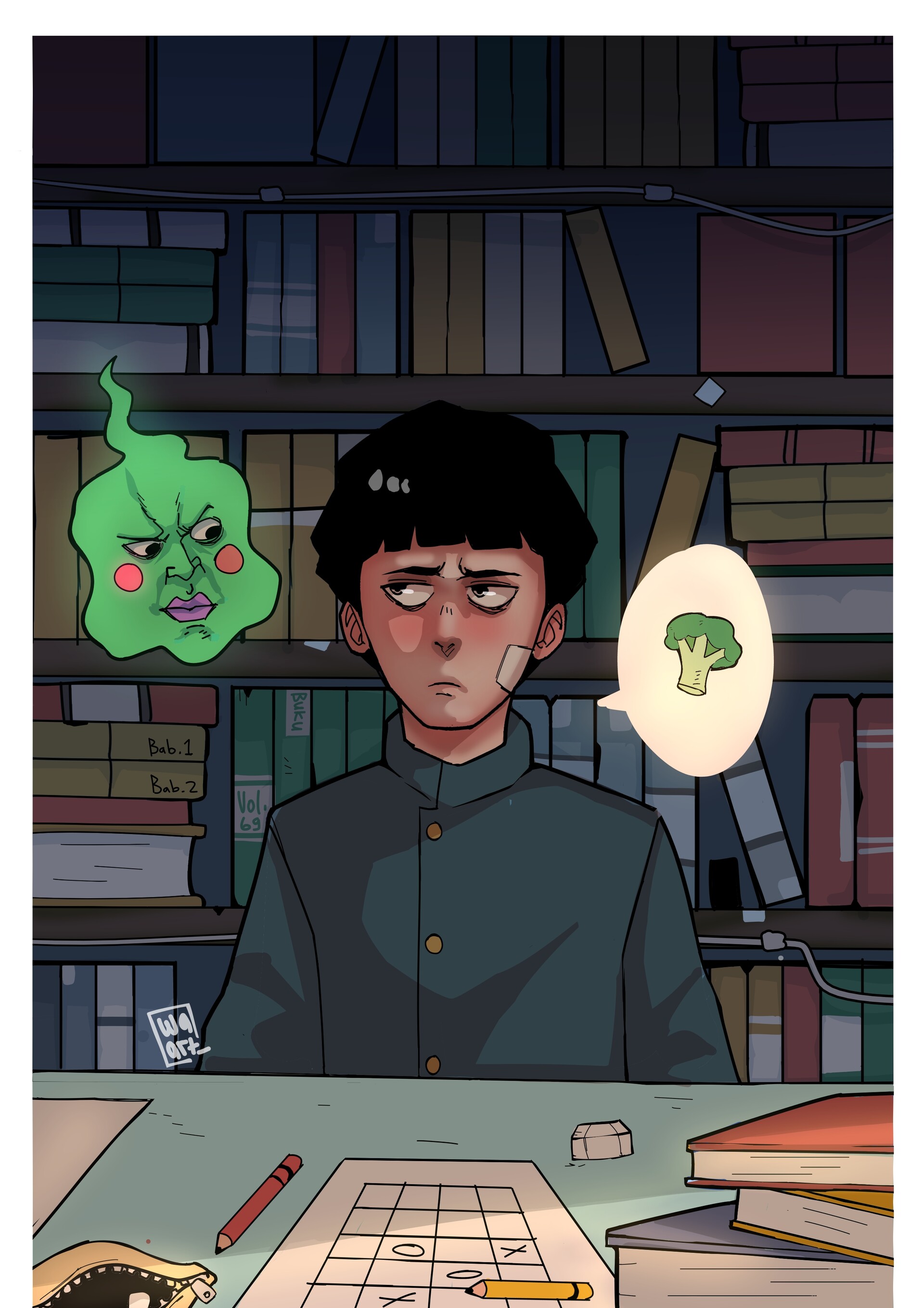 ArtStation - Mob psycho 100