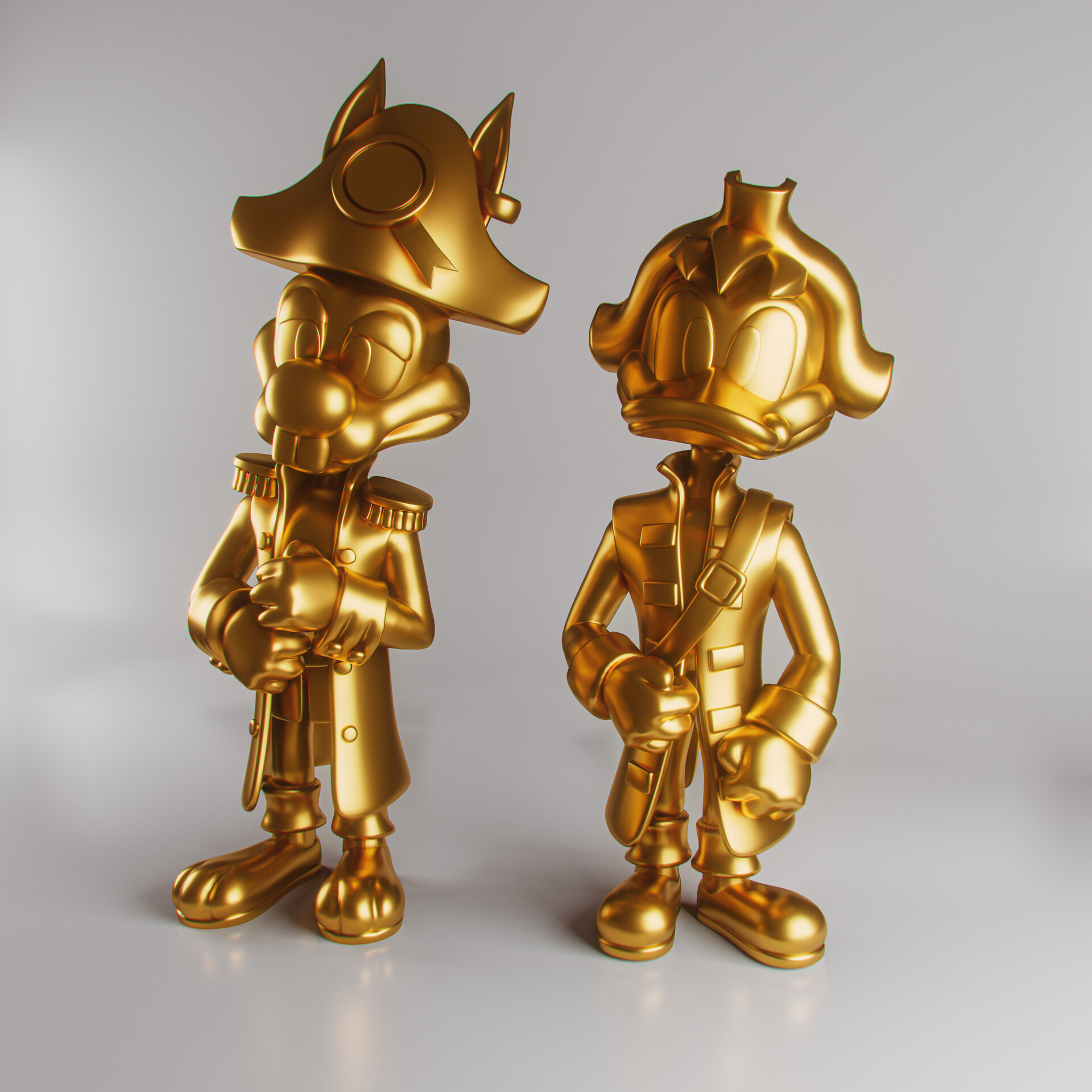 ArtStation - Mike & Otto from Mirabilandia