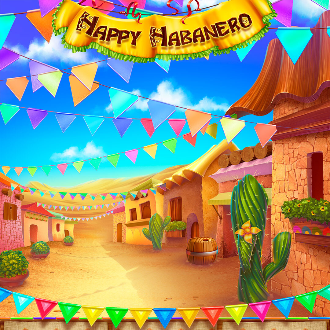 ArtStation - Mexican Themed slot machine background