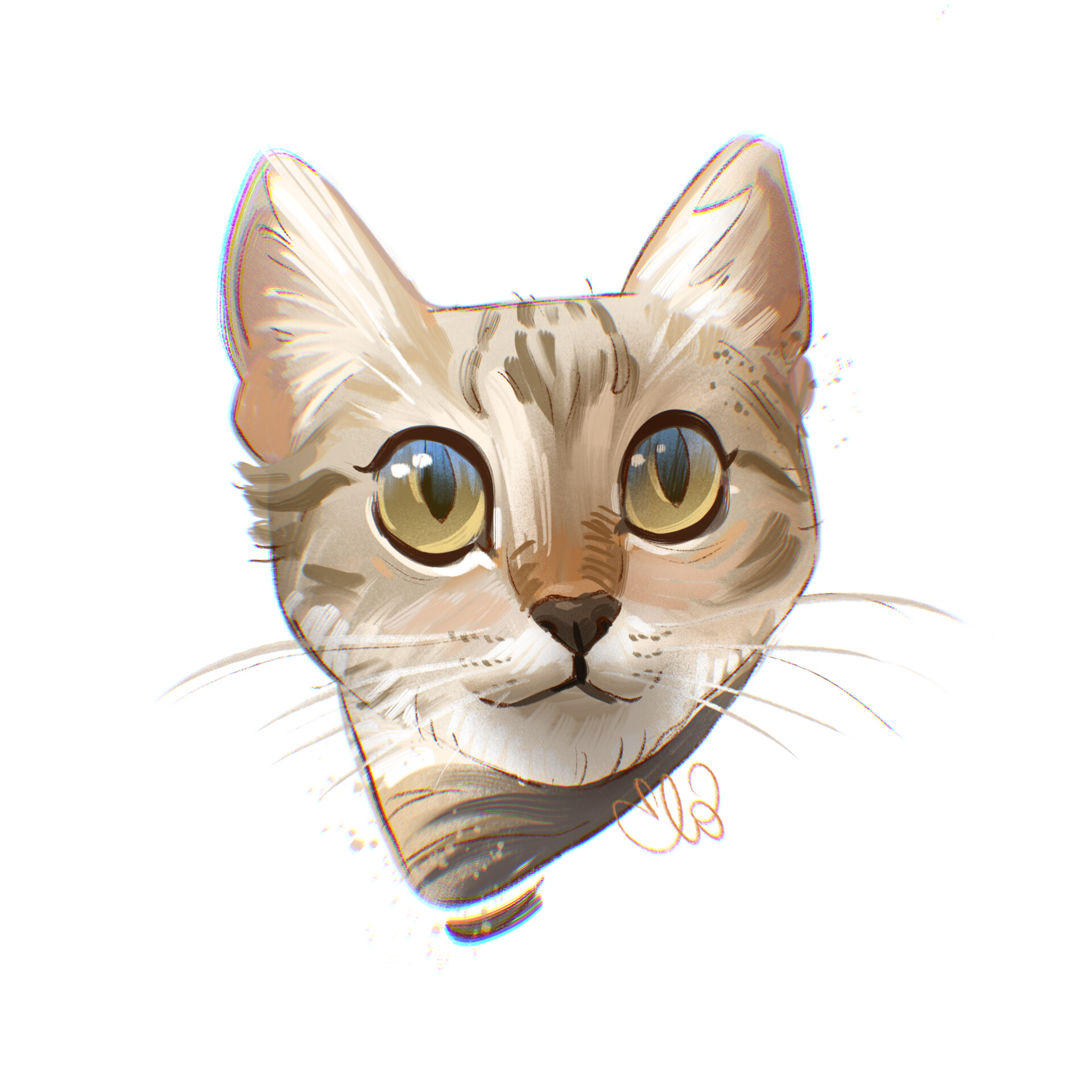 ArtStation - Cat Portrait