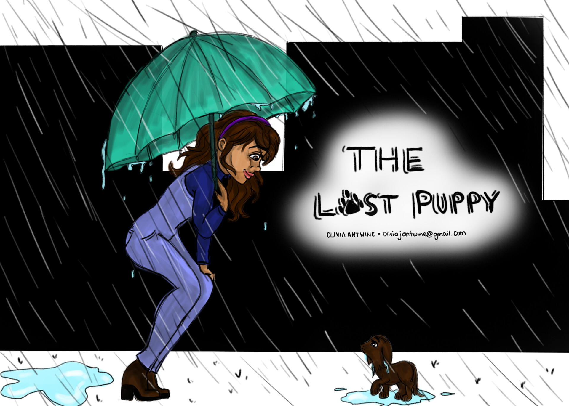ArtStation - The Lost Puppy Storyboard