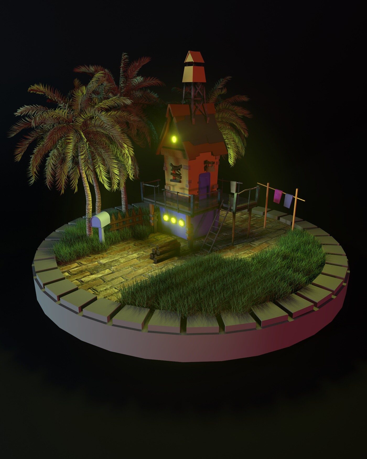 ArtStation - low poly