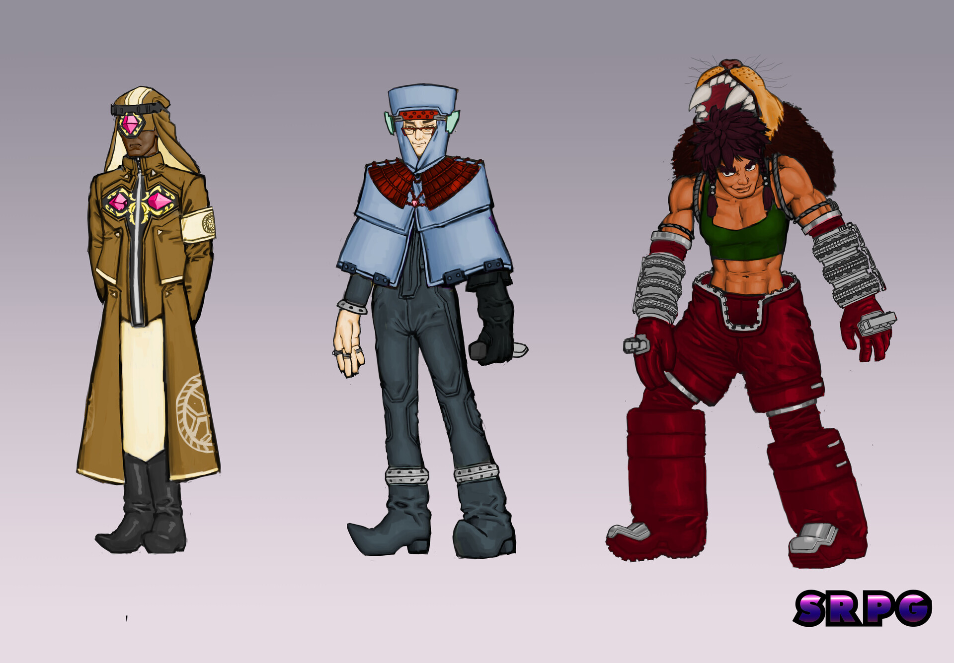 ArtStation - Space RPG Concept