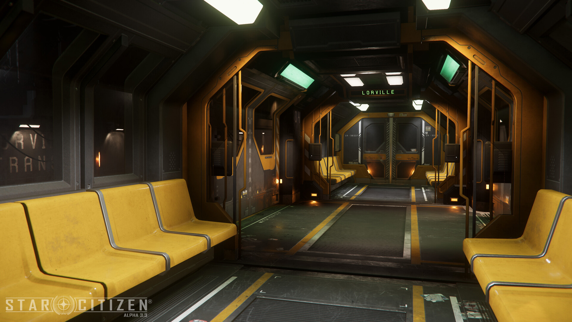 Fumio Katto 💡 - Star Citizen: Lorville - Mass Transit System - Lighting