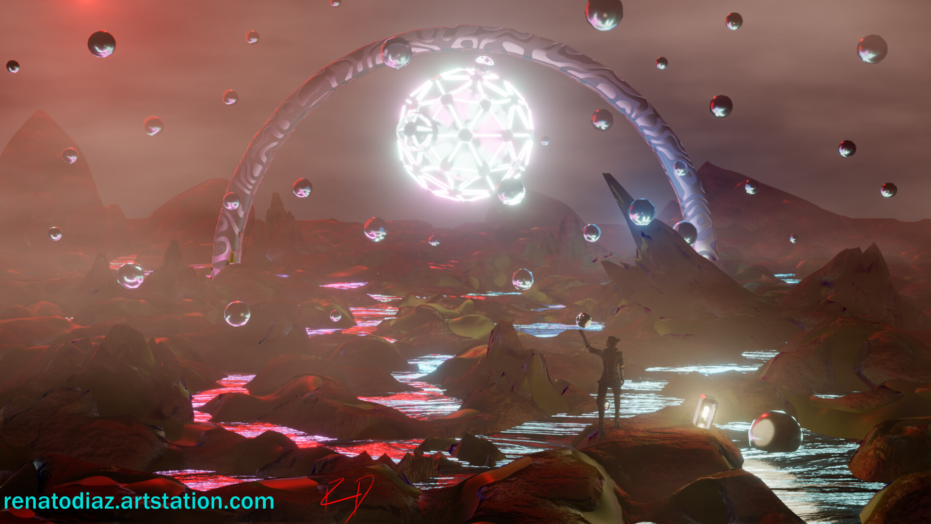 ArtStation - Alien Bubbles