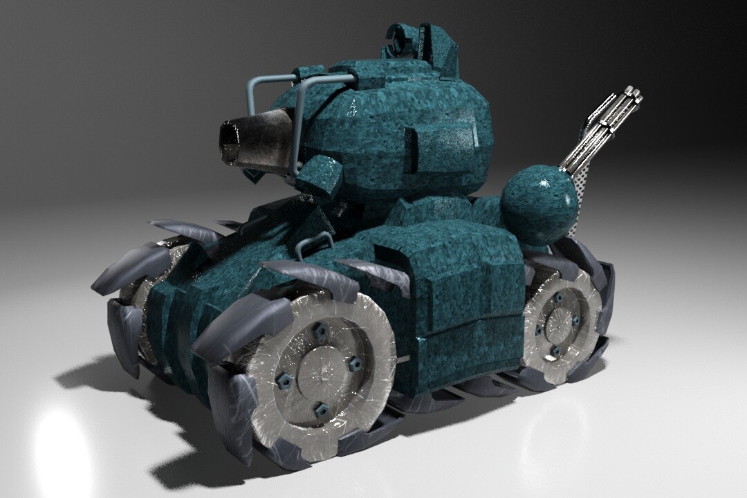 ArtStation - Metal Slug Tank