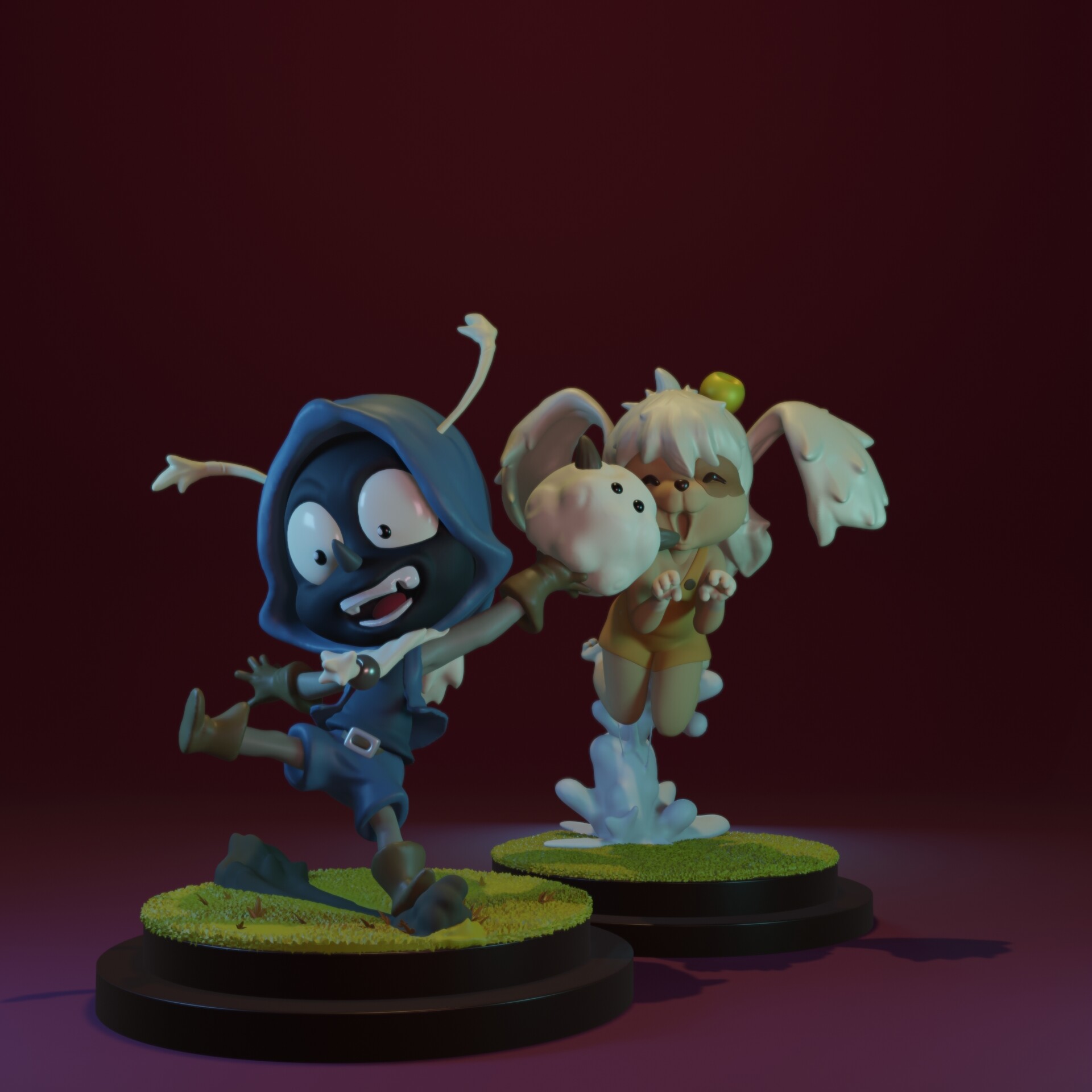 ArtStation - Dofus Lilotte & Joris - FANART, January 2021