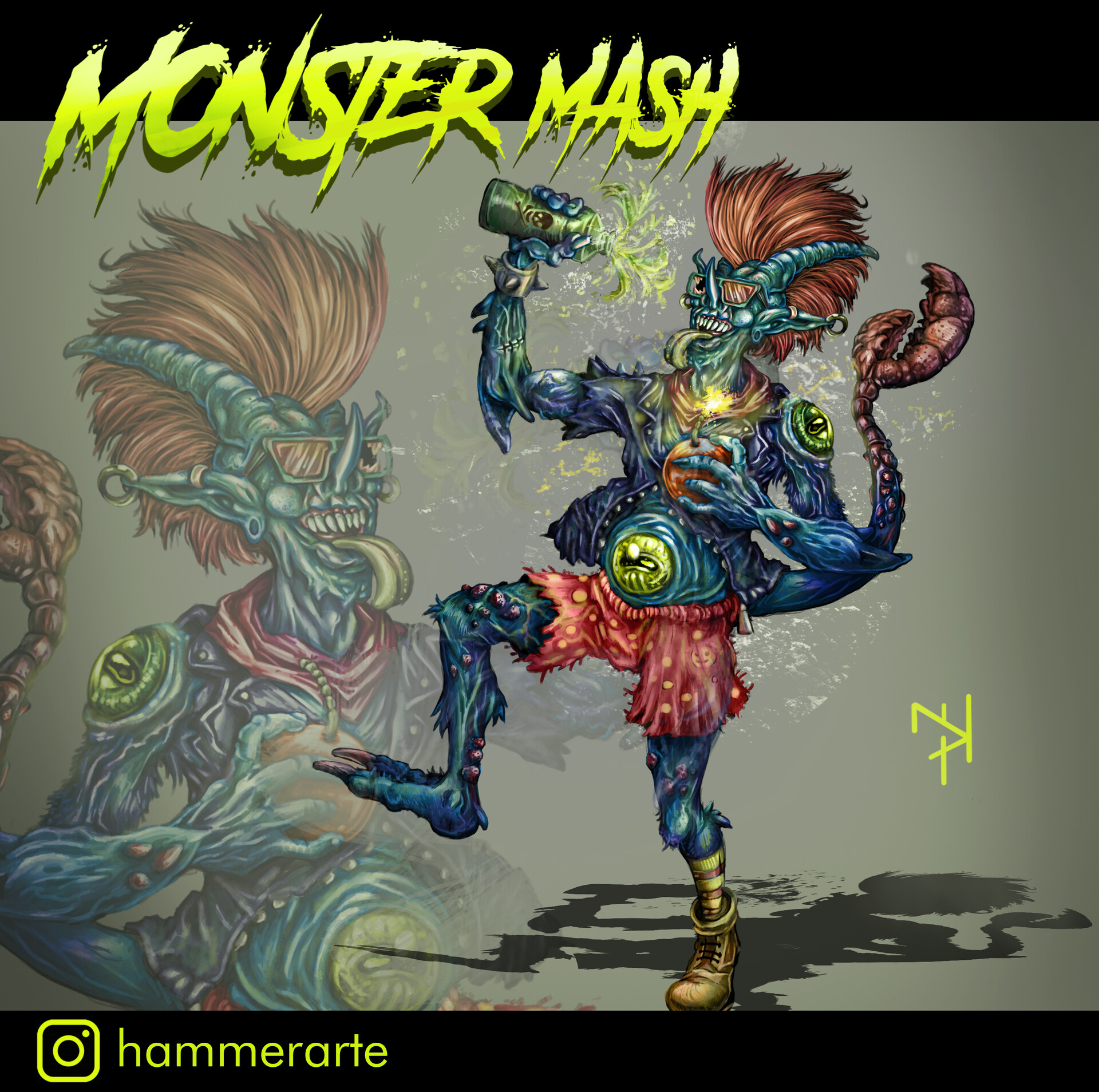 ArtStation - Hydrated Monster