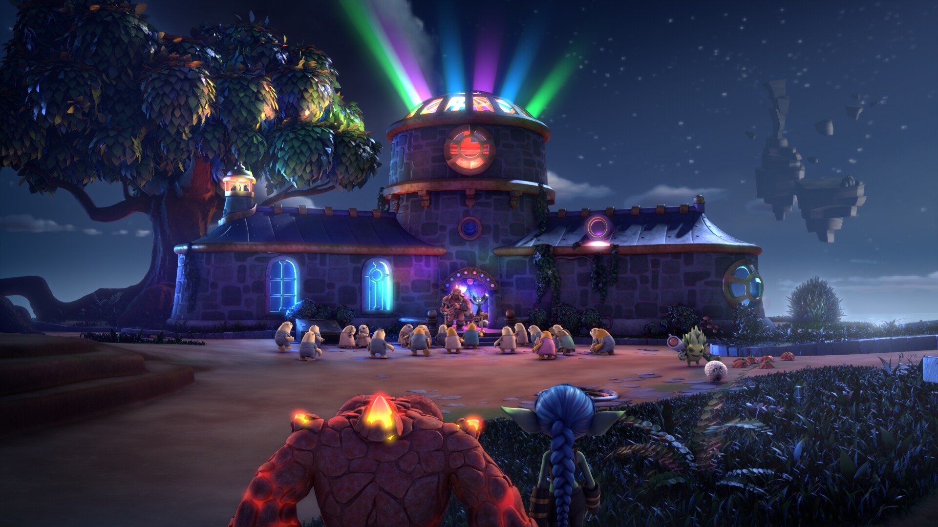 skylanders academy background