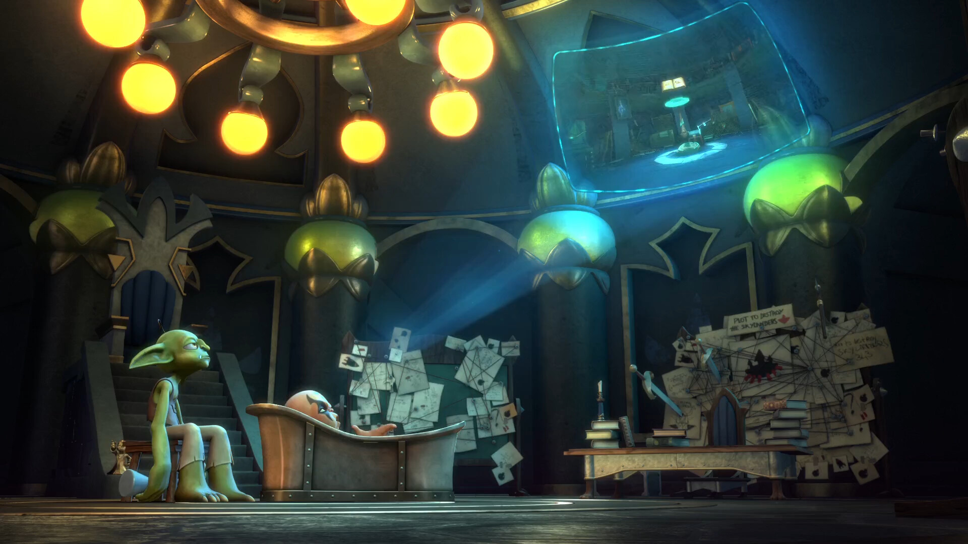 skylanders academy background