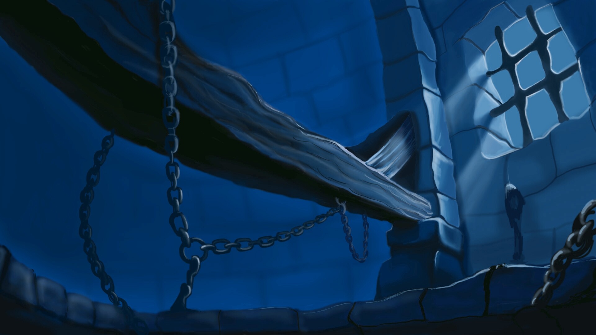 ArtStation - 2d interior Background