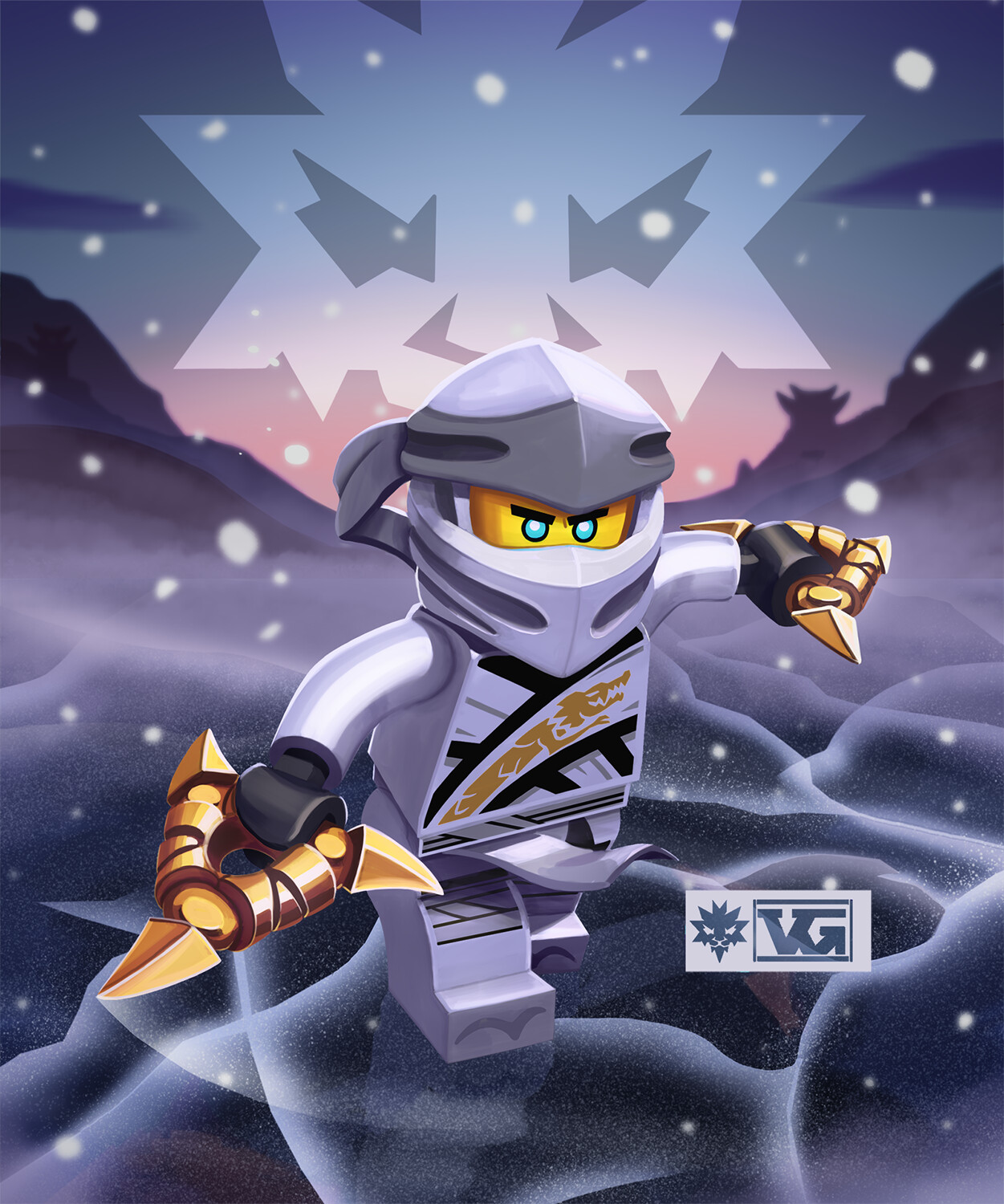 Ninjago Zane Zx Poster