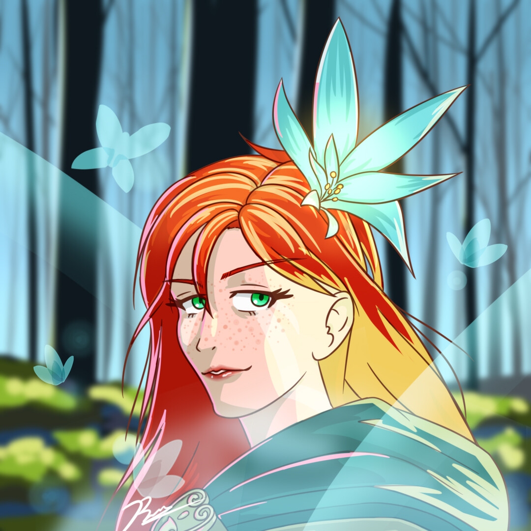 ArtStation - Lyralei in the forrest