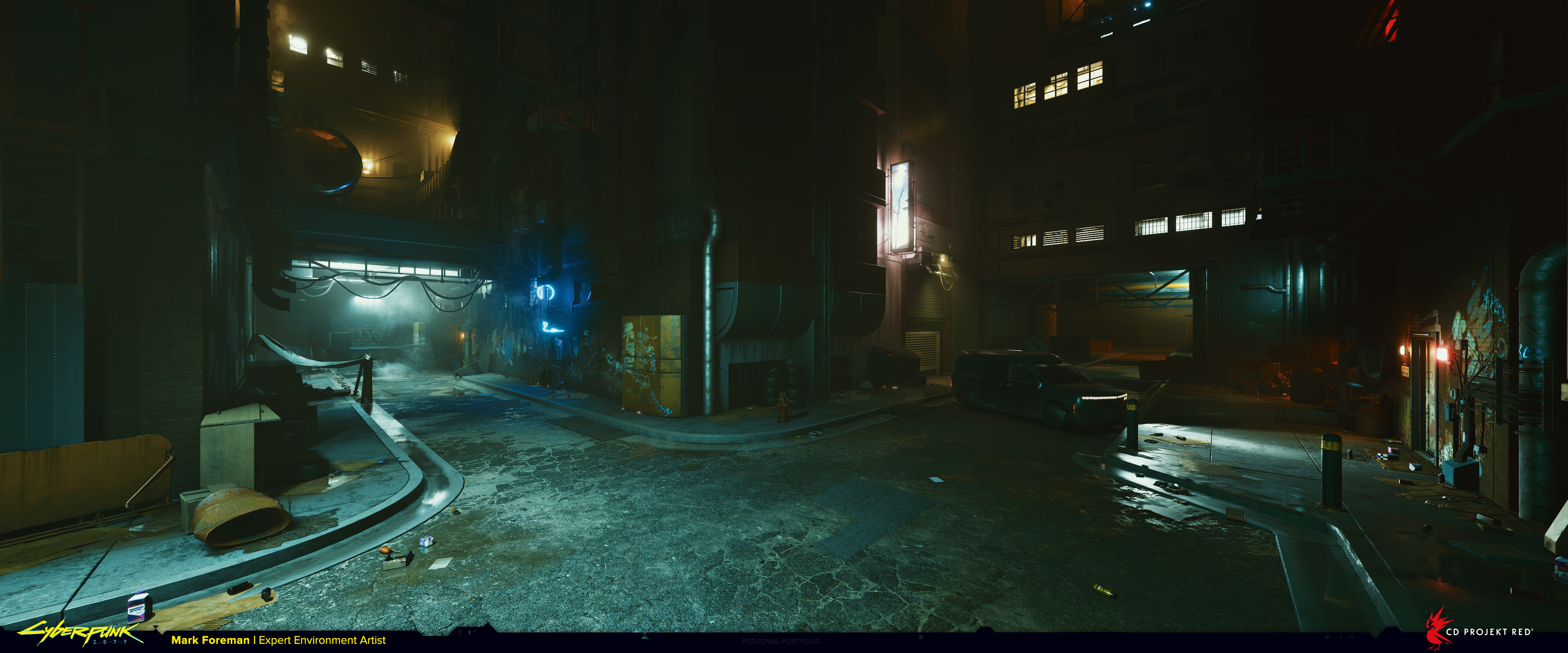 Mark Foreman - Hammer Club Backalley - Cyberpunk 2077