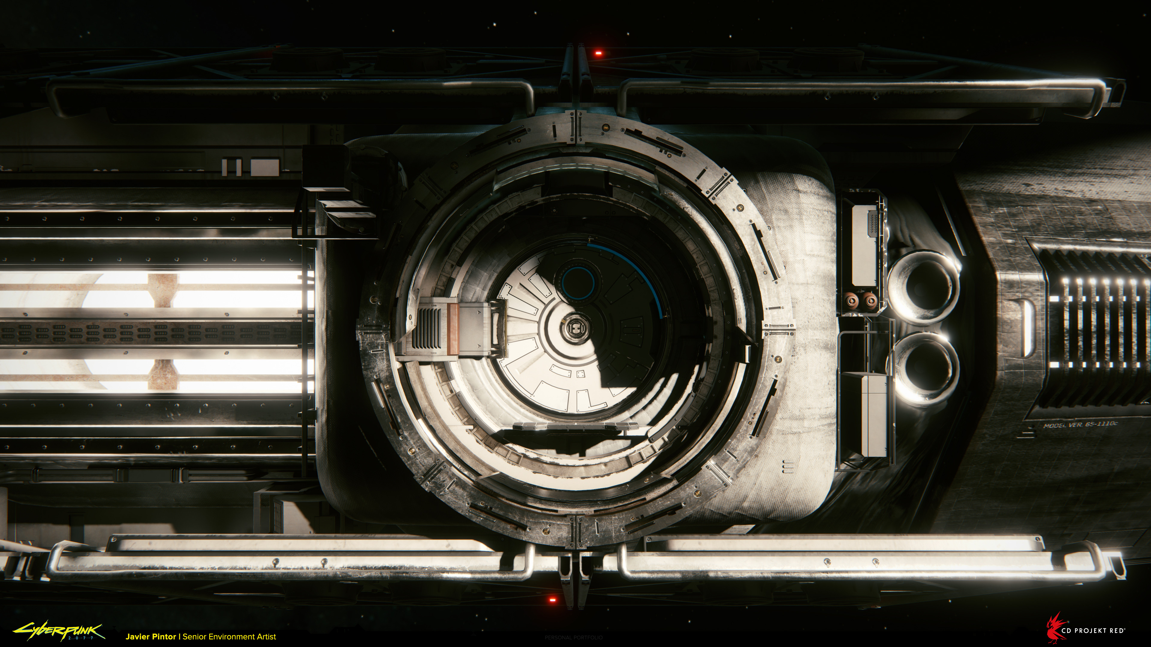 Javier Pintor - Cyberpunk 2077 - Space Shuttle