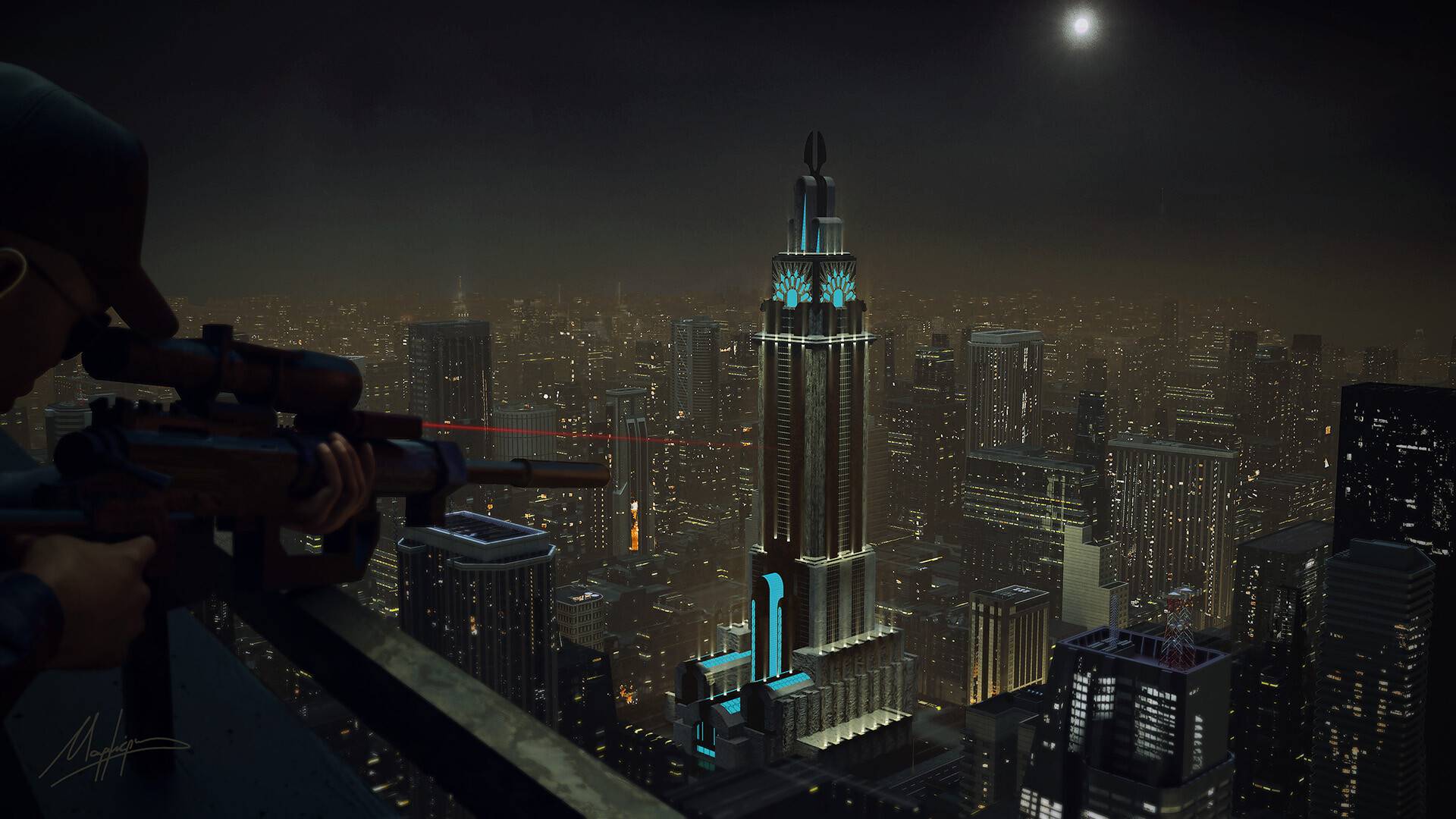 ArtStation - The long shot