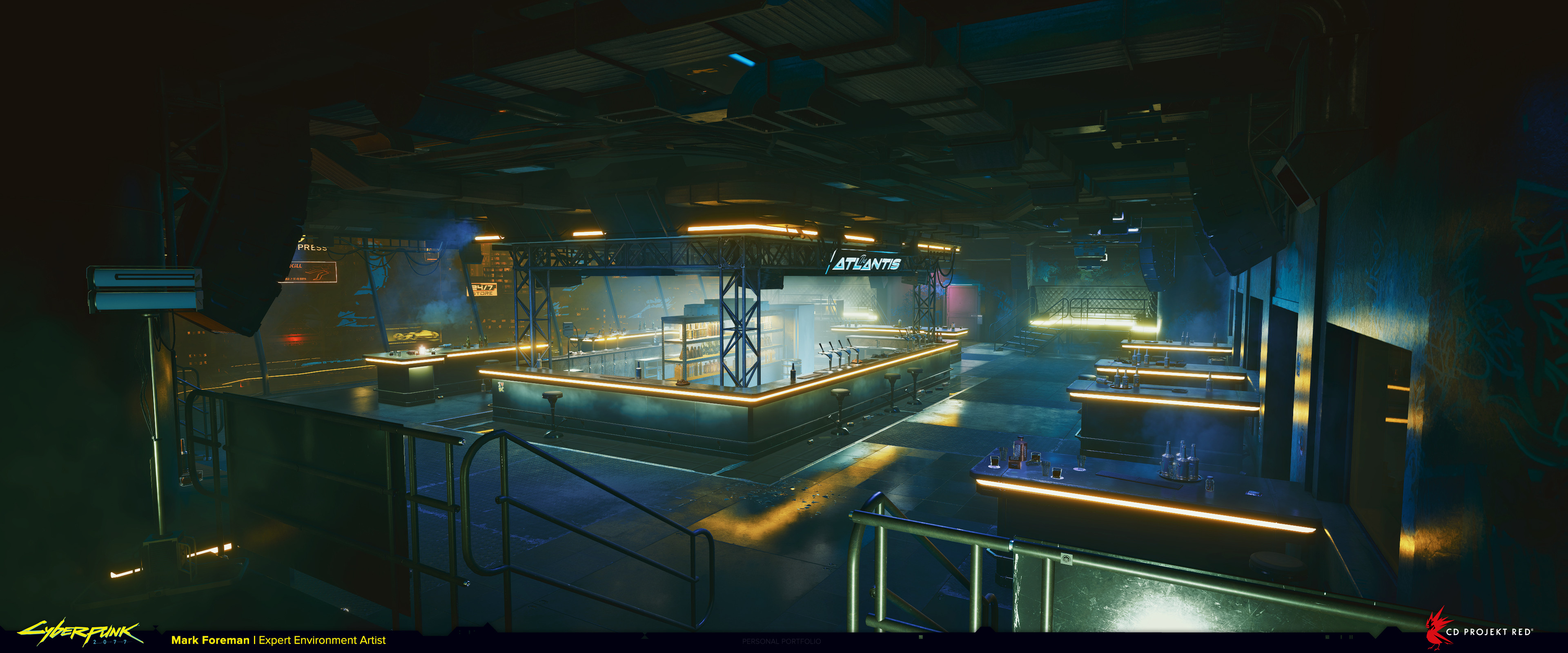 Mark Foreman - The Atlantis - Cyberpunk 2077