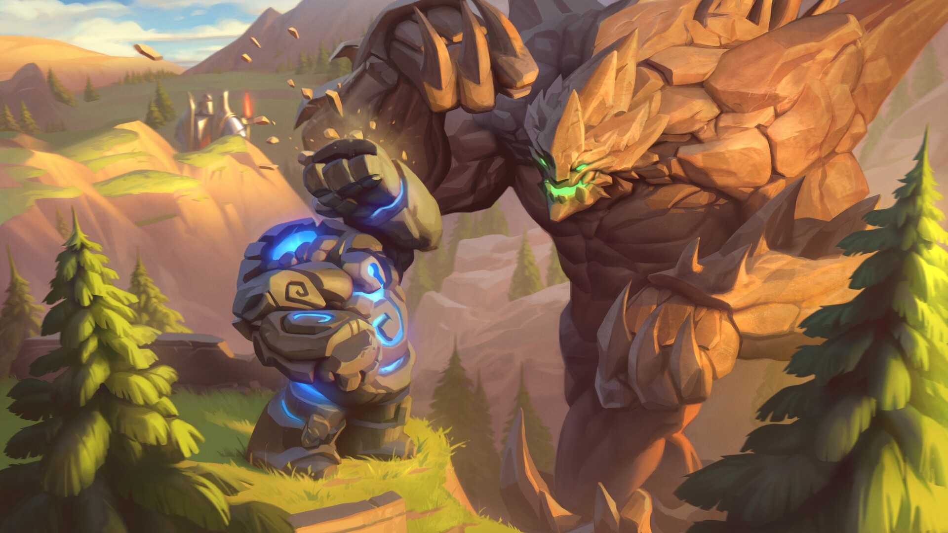 Nueva Ilustración De Malphite De League Of Legends MALPHITE GROWS