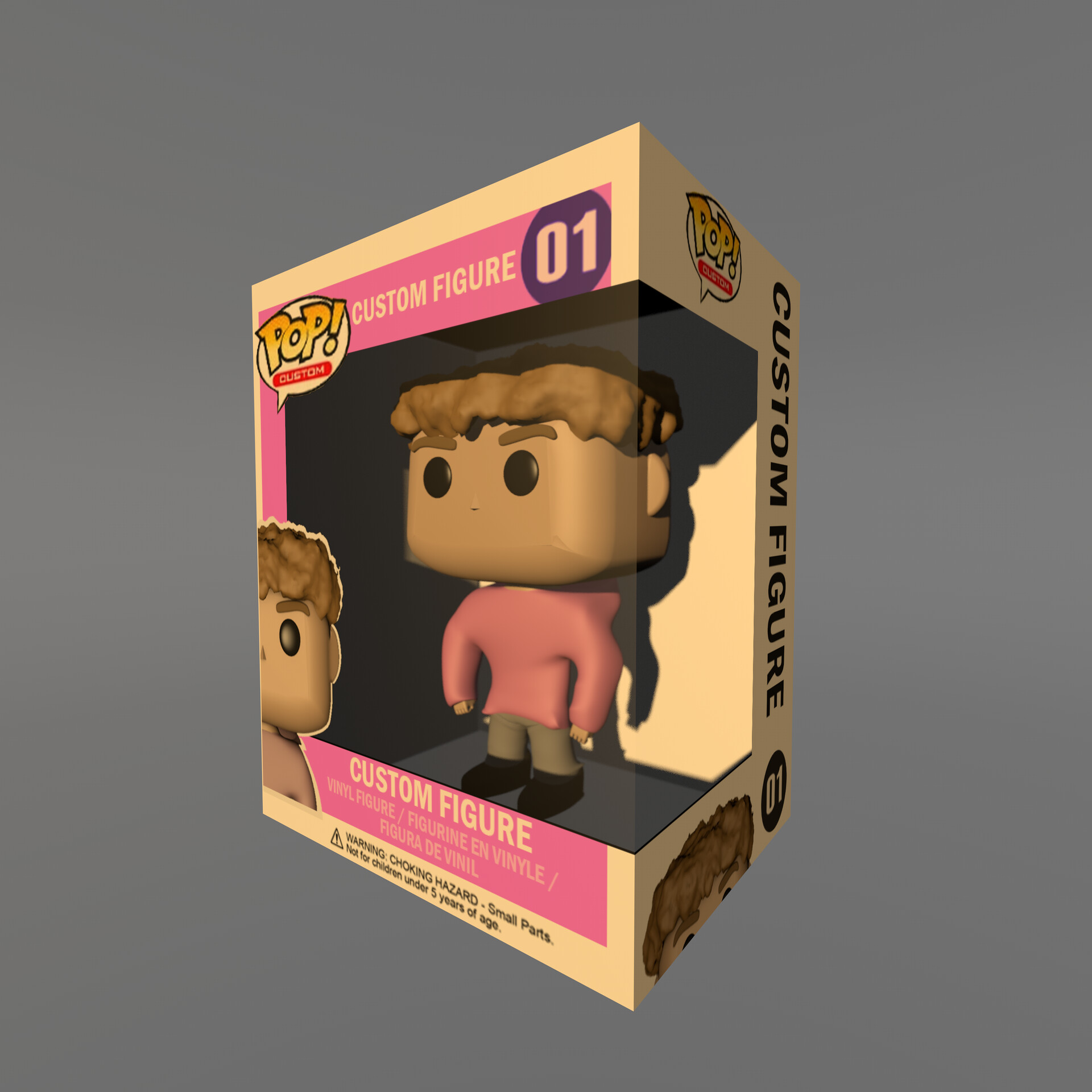 ArtStation - Custom Pop Figure