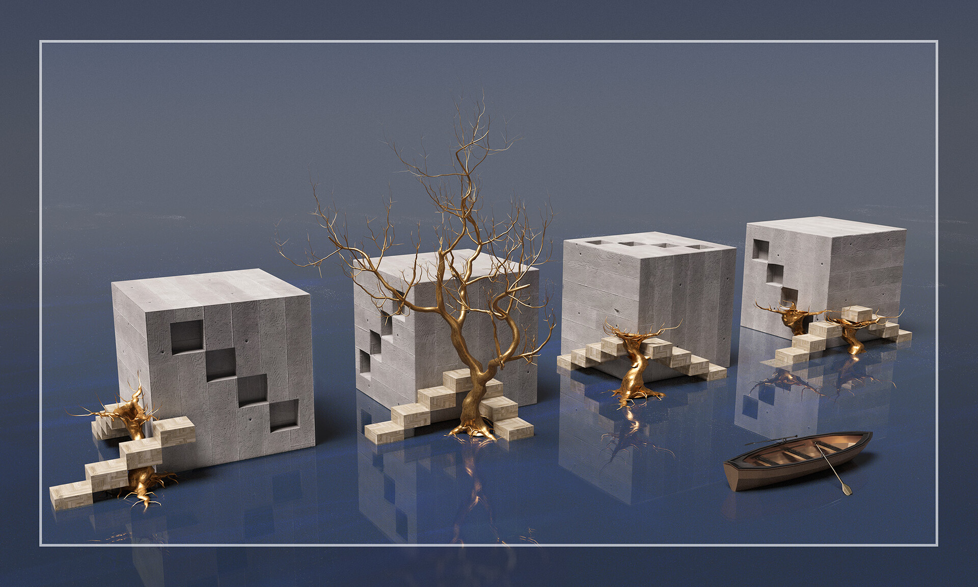 ArtStation - The Golden Tree