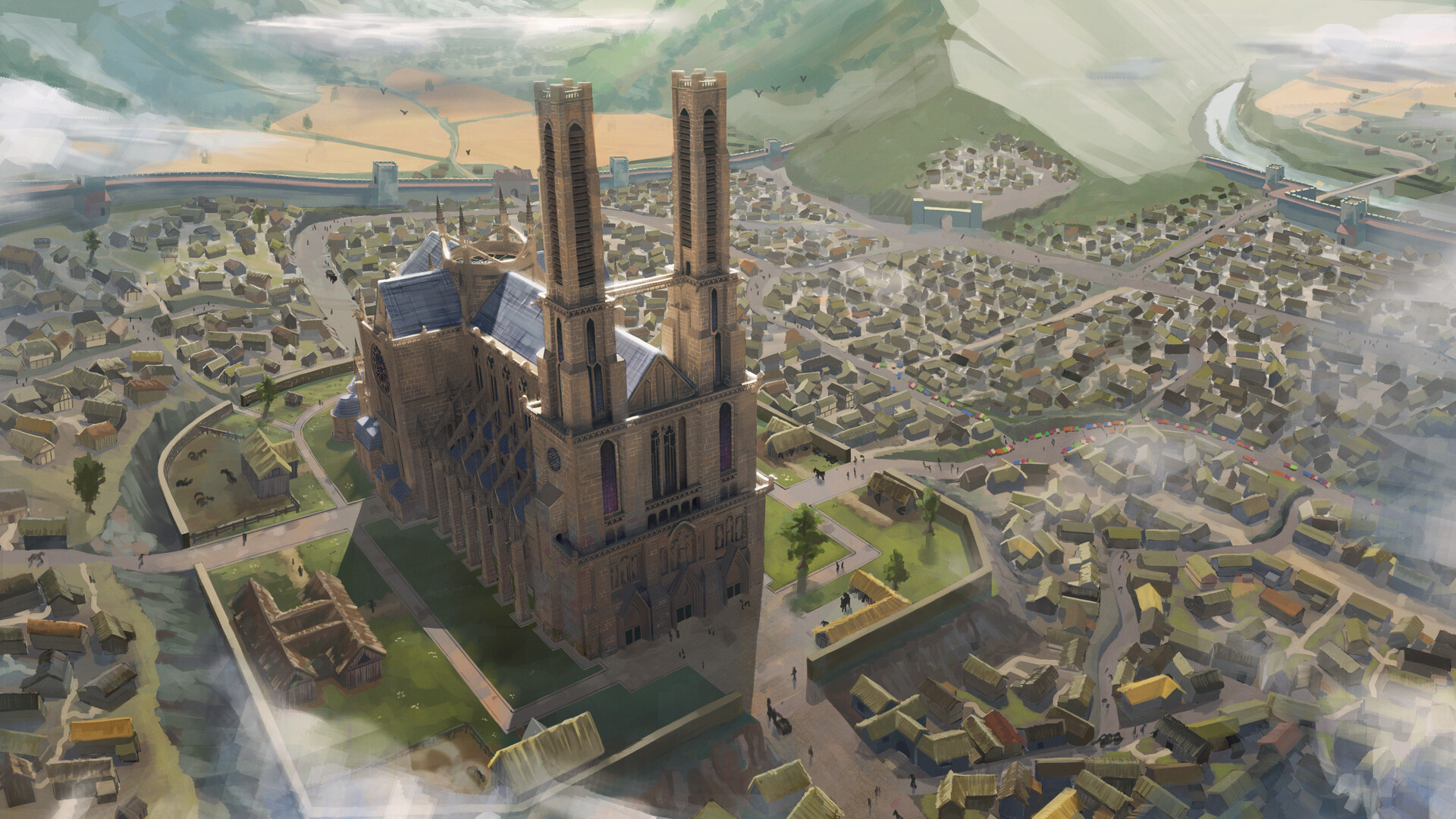 Chris van Dalfsen - Kingsbridge cathedral fan concepts (The Pillars of ...