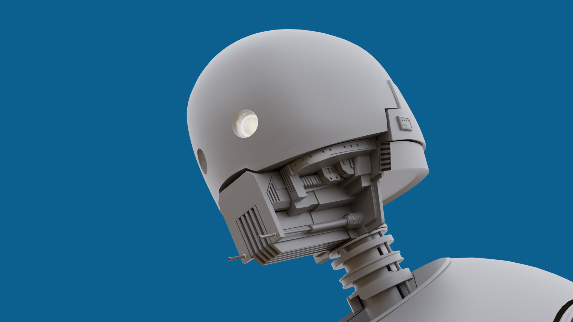 ArtStation - K2SO (from Starwars ) #WIP1