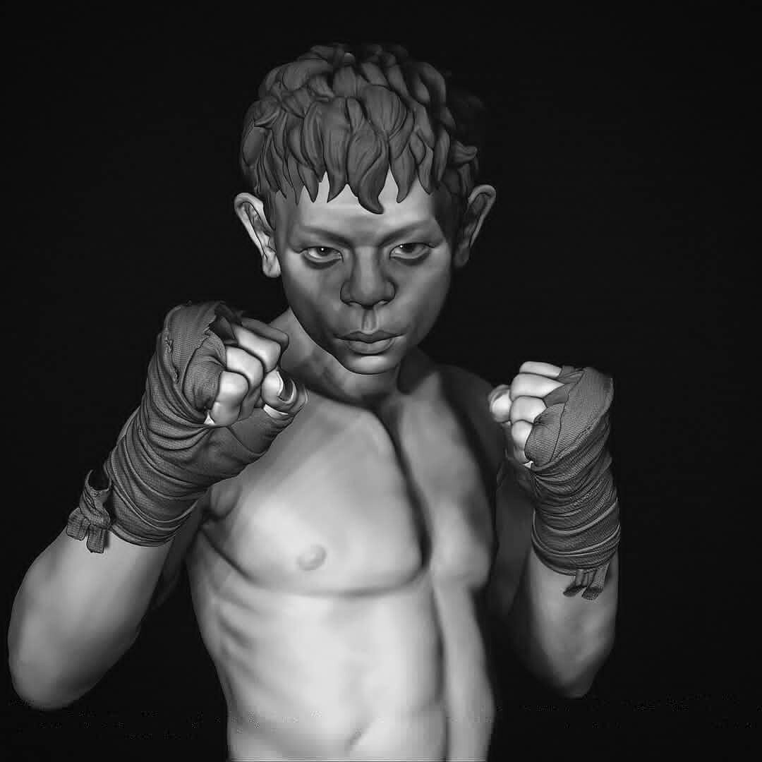 ArtStation - Kid Fighter