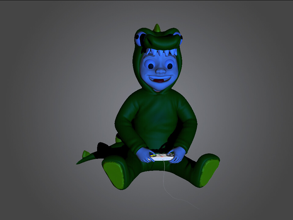 ArtStation - little gamer