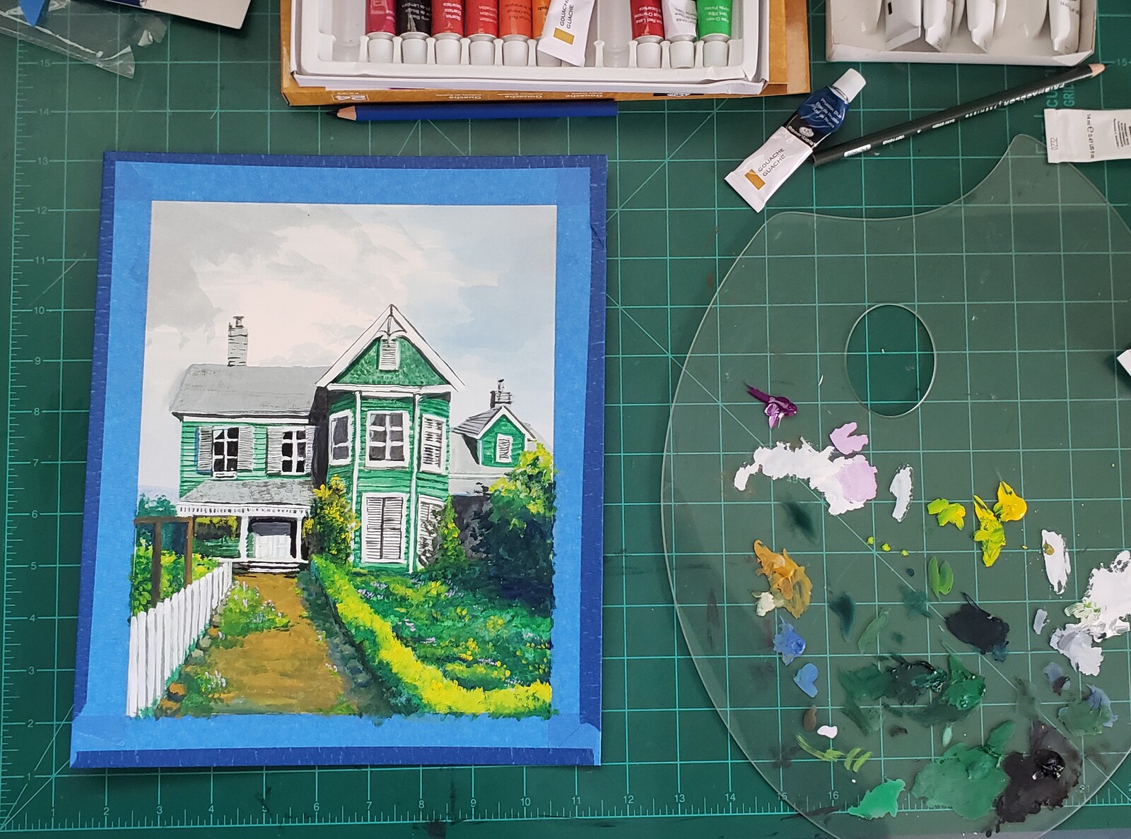 Quinn Hester - Emerald Ranch house - RDR2 Study