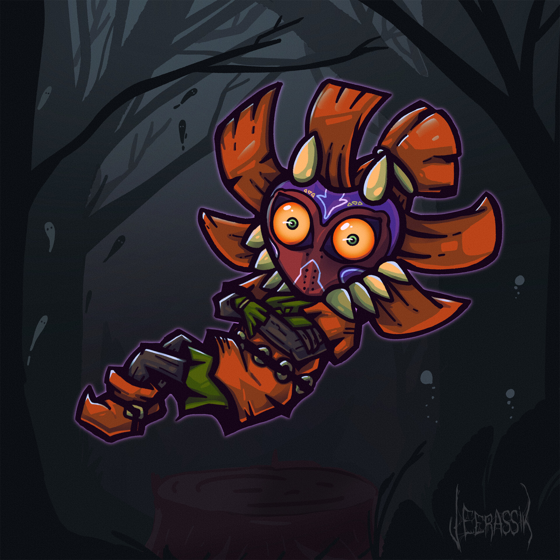 ArtStation - Skull Kid