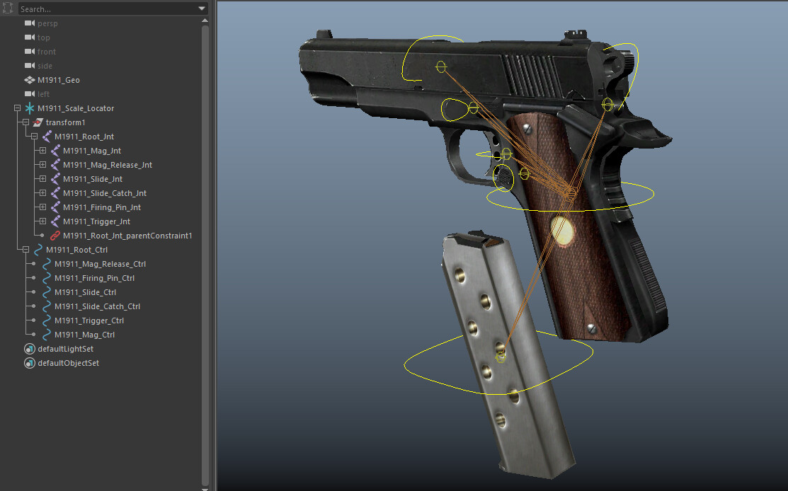 Daniel Duvel - M1911 FPS Animation Reel