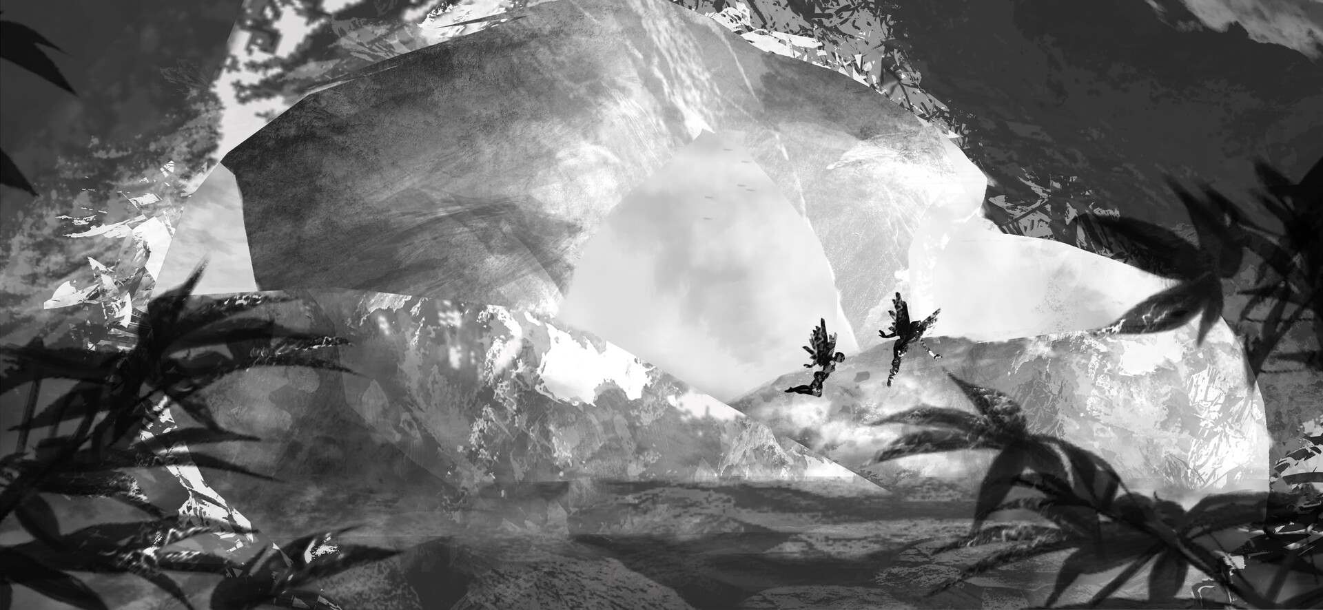 ArtStation - cave environment concept